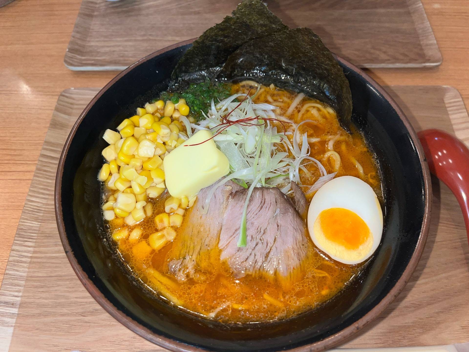 Hokkaido Naruto Miso Butter Corn Ramen ร้าน NARUTO RAMEN Sukhumvit26