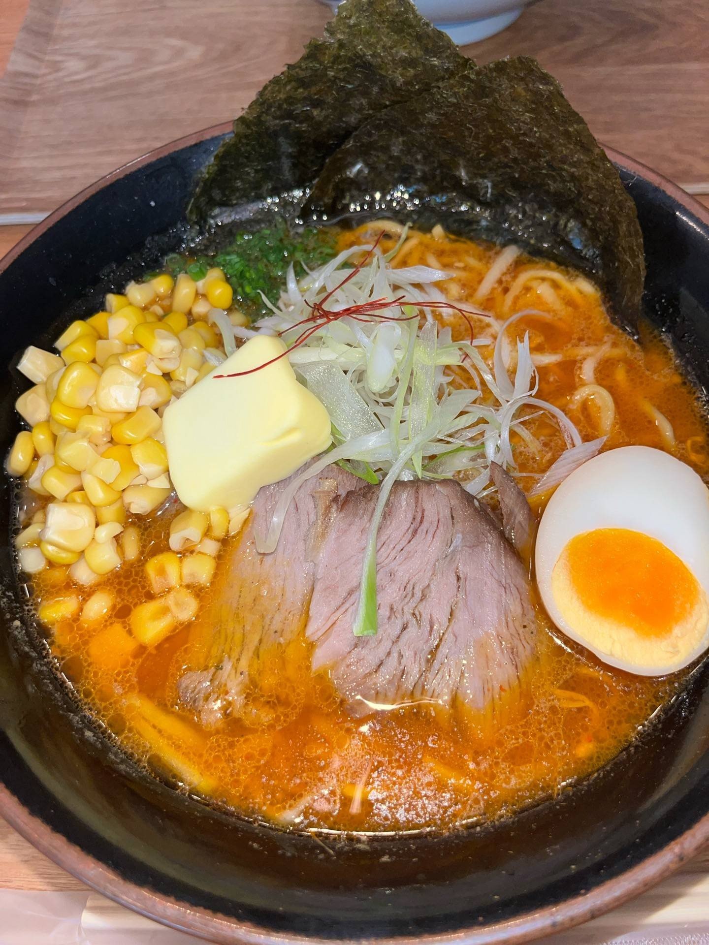 Hokkaido Naruto Miso Butter Corn Ramen ร้าน NARUTO RAMEN Sukhumvit26