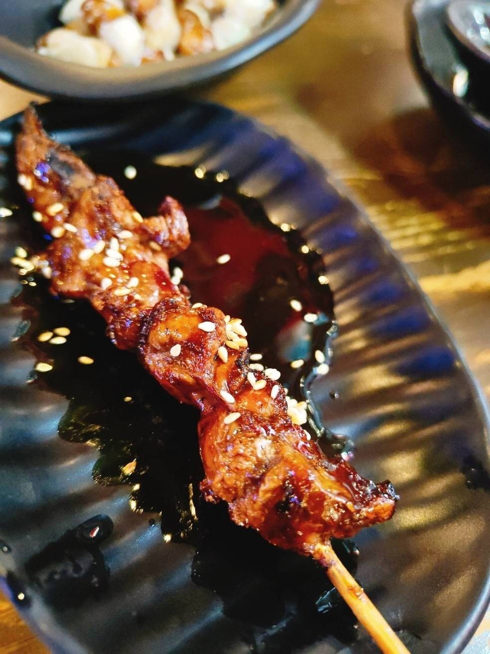 ตับไก่ย่าง ร้าน Kenshin Izakaya MBK