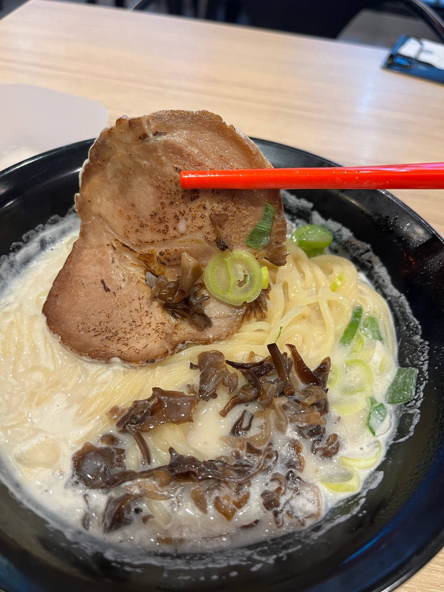 Chashu Toro Tonkotsu ร้าน Ramen Habu ฟอร์จูนทาวน์