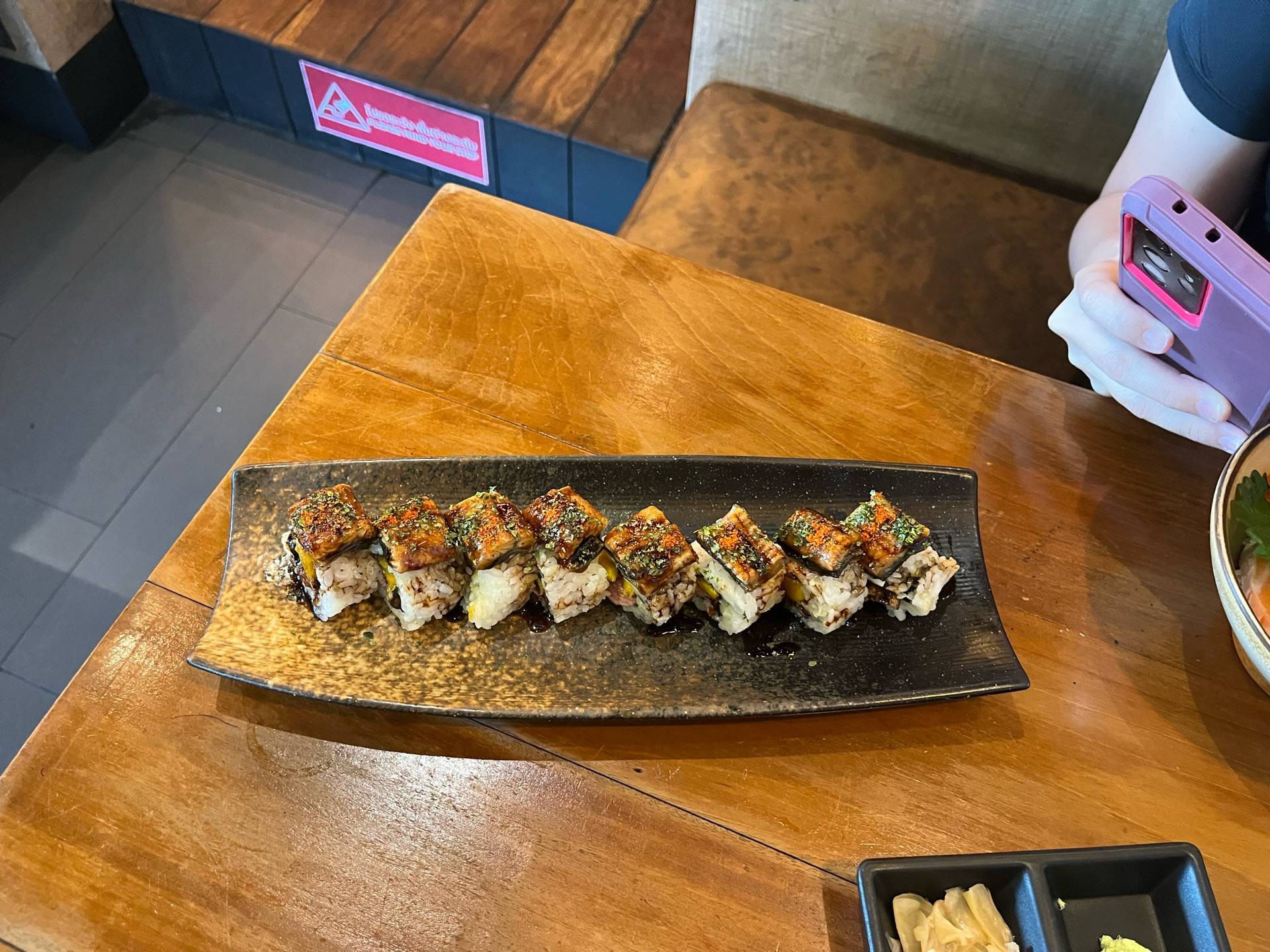Tsunami roll ร้าน MAGURO Sushi Mega Bangna