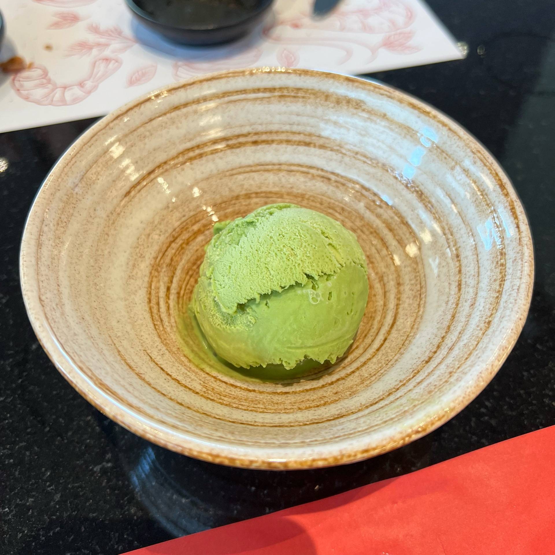 Matcha Ice cream ร้าน NAMA Japanese and seafood buffet Centara Grand ...