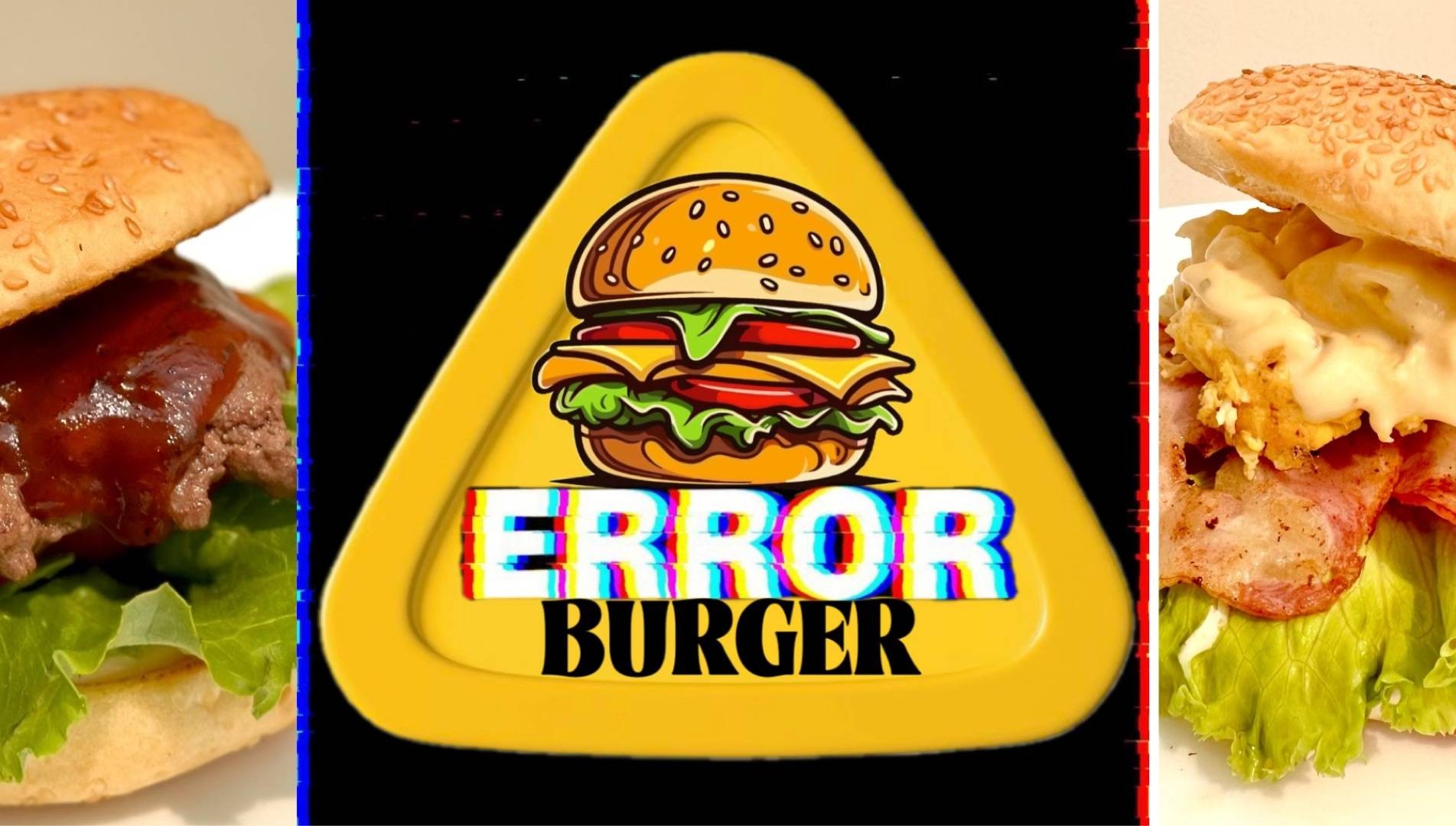 ร้าน Error burger•เบอร์เกอร์•มาม่าเกาหลี•แร๊ปสลัด🩵 | รีวิวร้านอาหาร