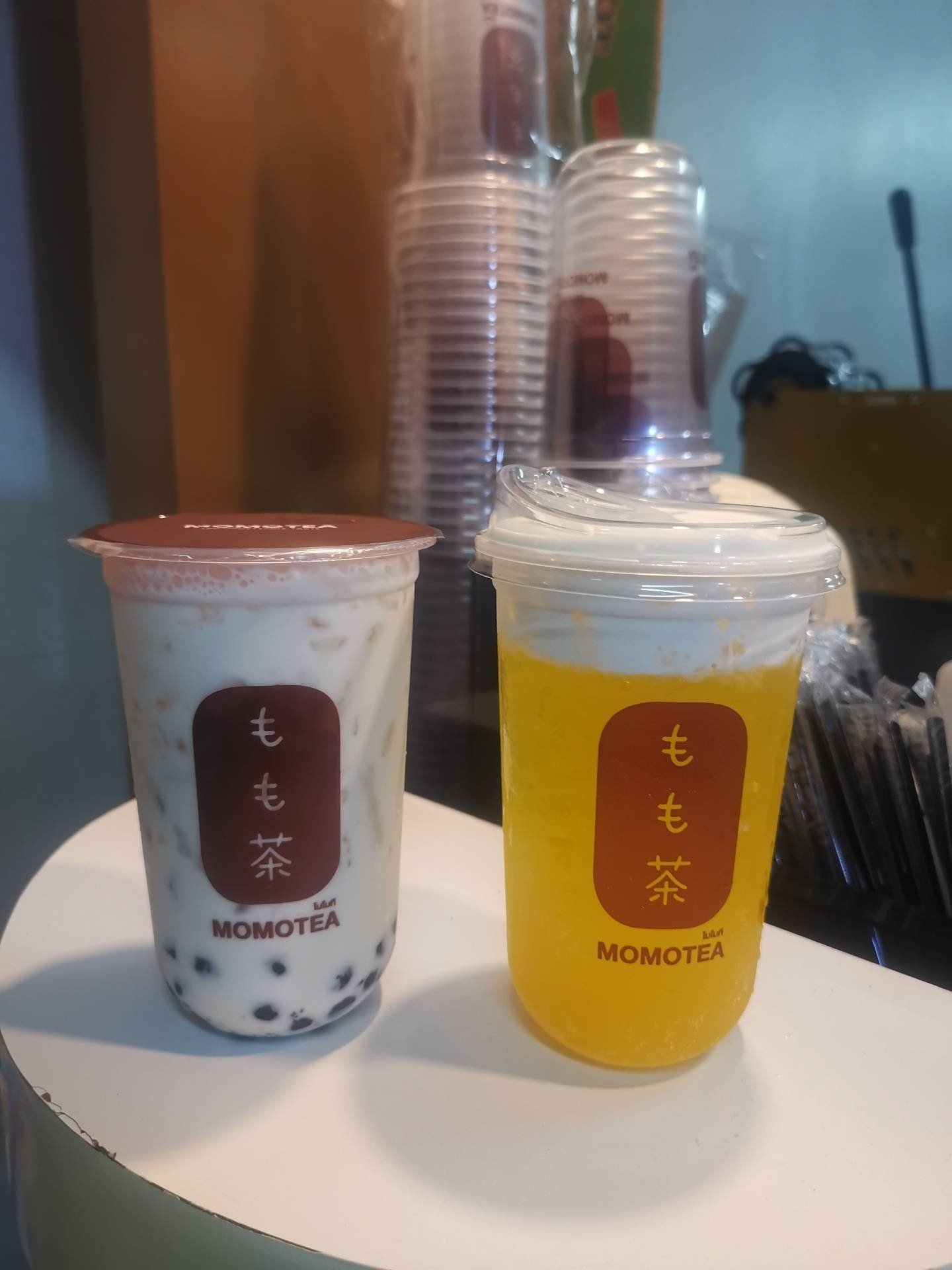 รีวิว Momotea ชานมไข่มุก สาขาลาดพร้าว 64
