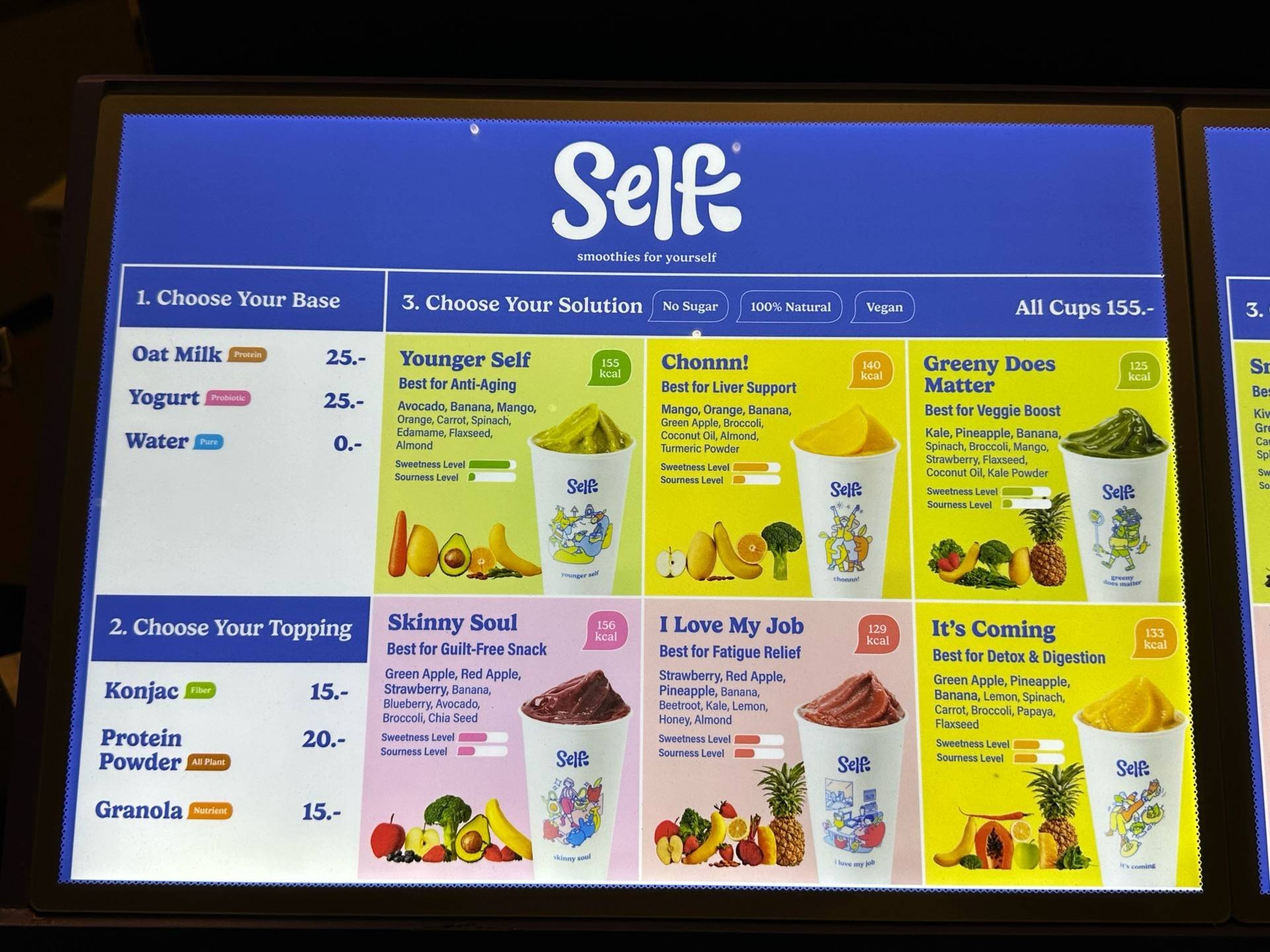 รูป SELF. (Smoothie น้ำผลไม้ปั่น ธรรมชาติ 100% ไม่ใส่น้ำเชื่อม) สยามพารากอน