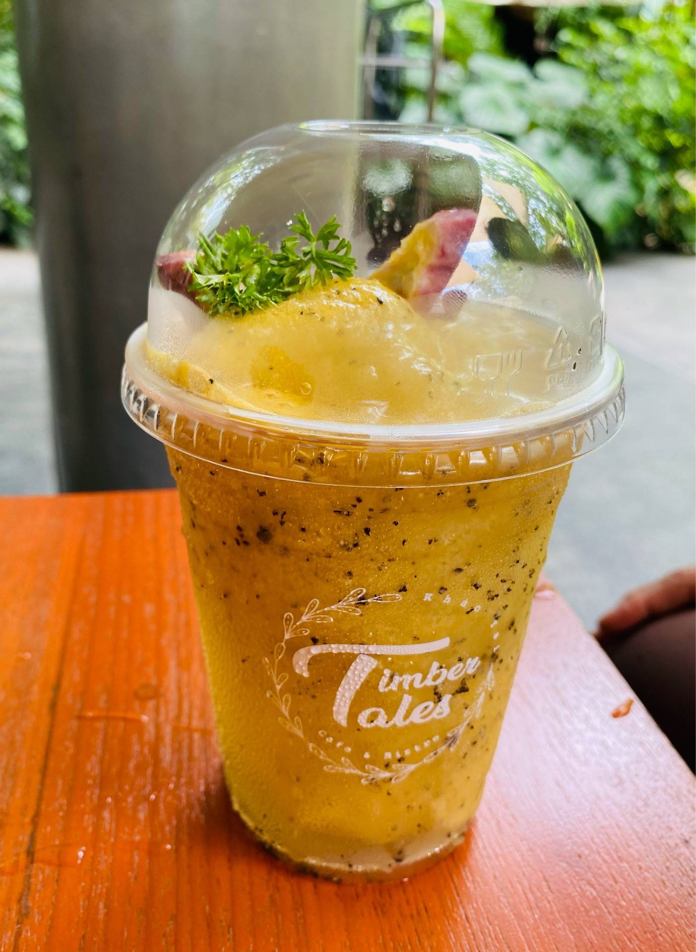 เสาวรสปั่น ร้าน Timber Tales Cafe and Bistro Khaoyai