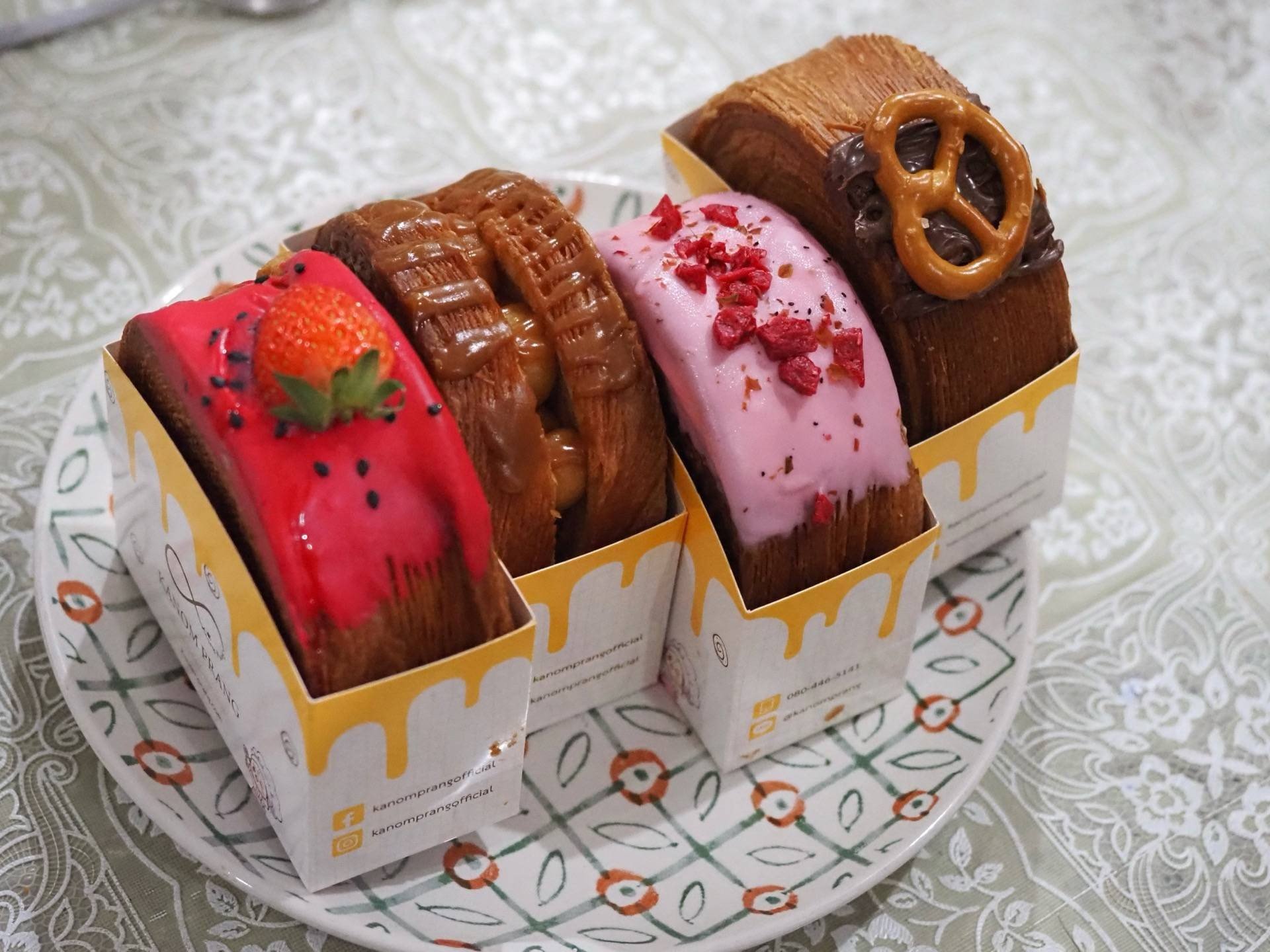 รีวิว kanomprang เมืองทองธานี - Timber Ring ขนมยอดฮิตของร้านนี้