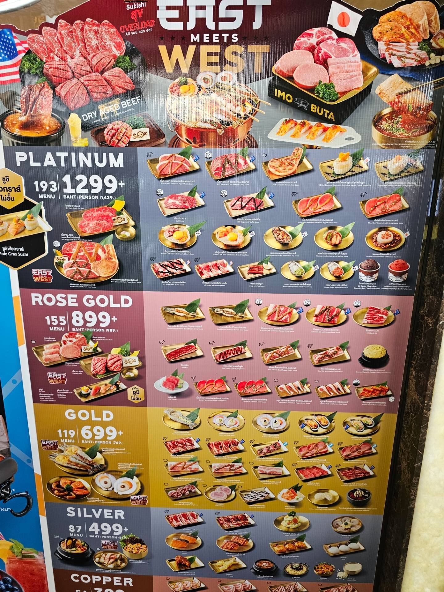 รีวิว Sukishi Korean Charcoal Grill เมกาบางนา ชั้น 1 - การบริการ ได้ของ ...