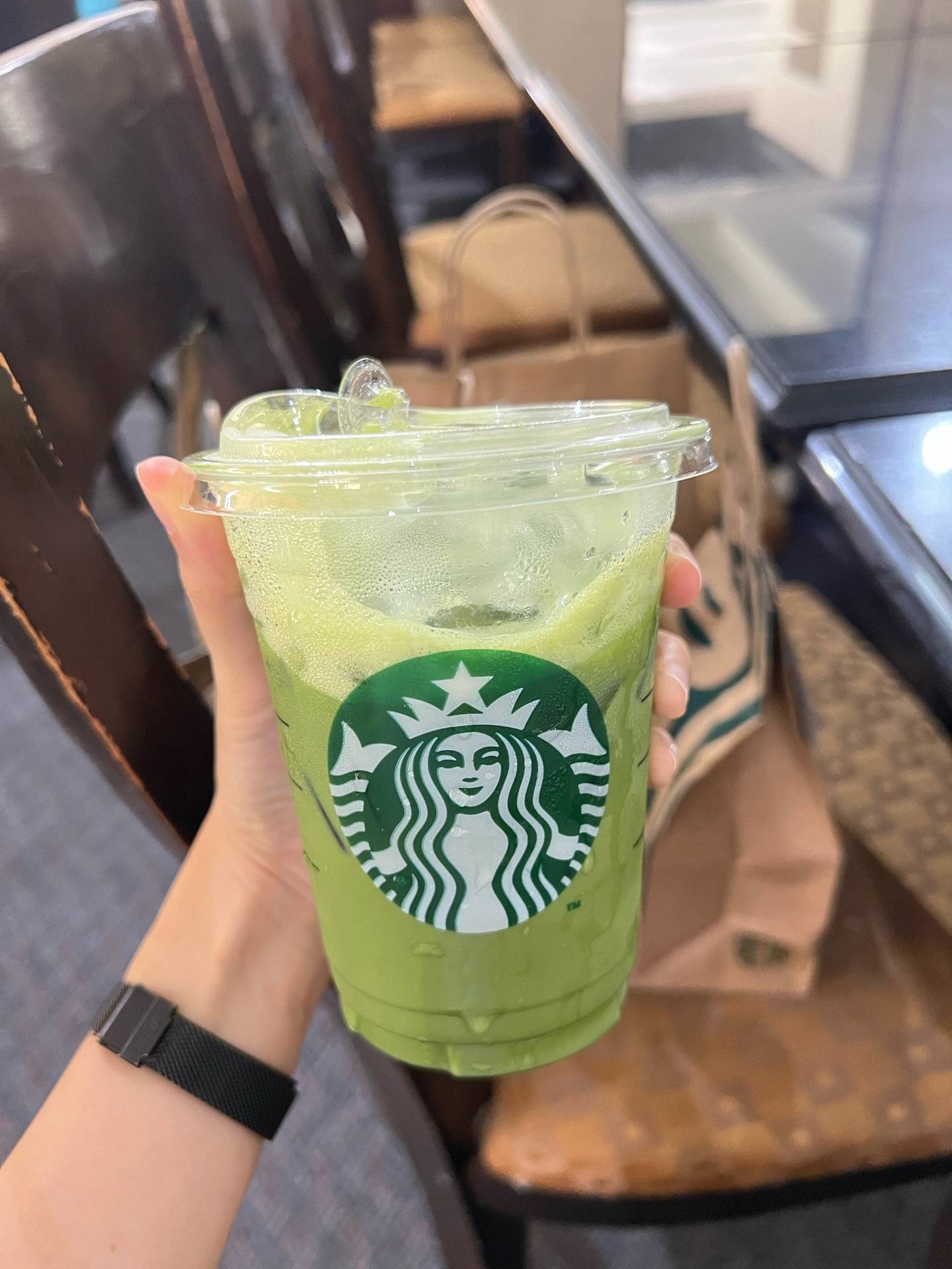 Iced Pure Matcha ร้าน Starbucks Zpell G FL.