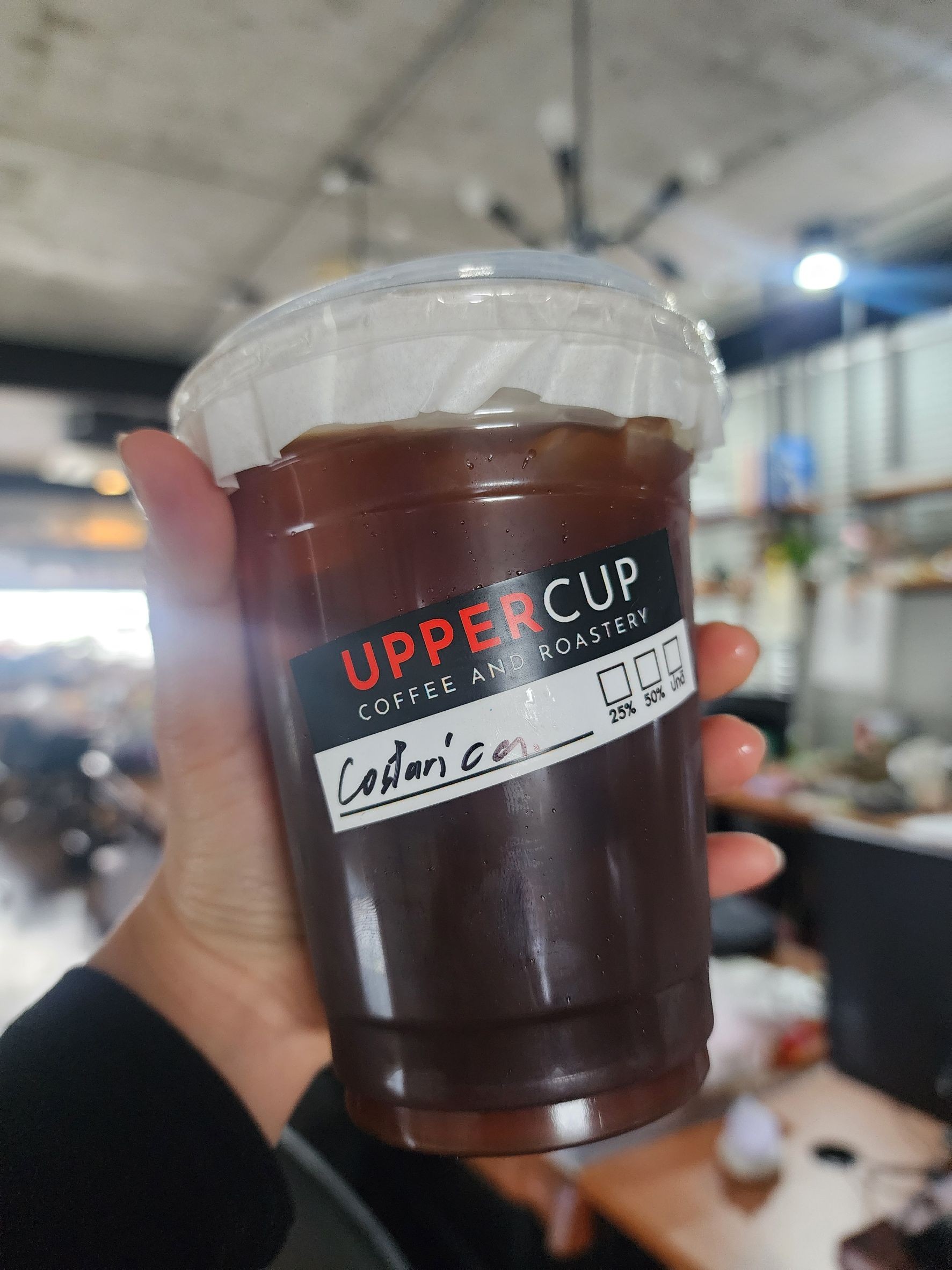 รีวิว UPPER CUP COFFEE & ROASTERY