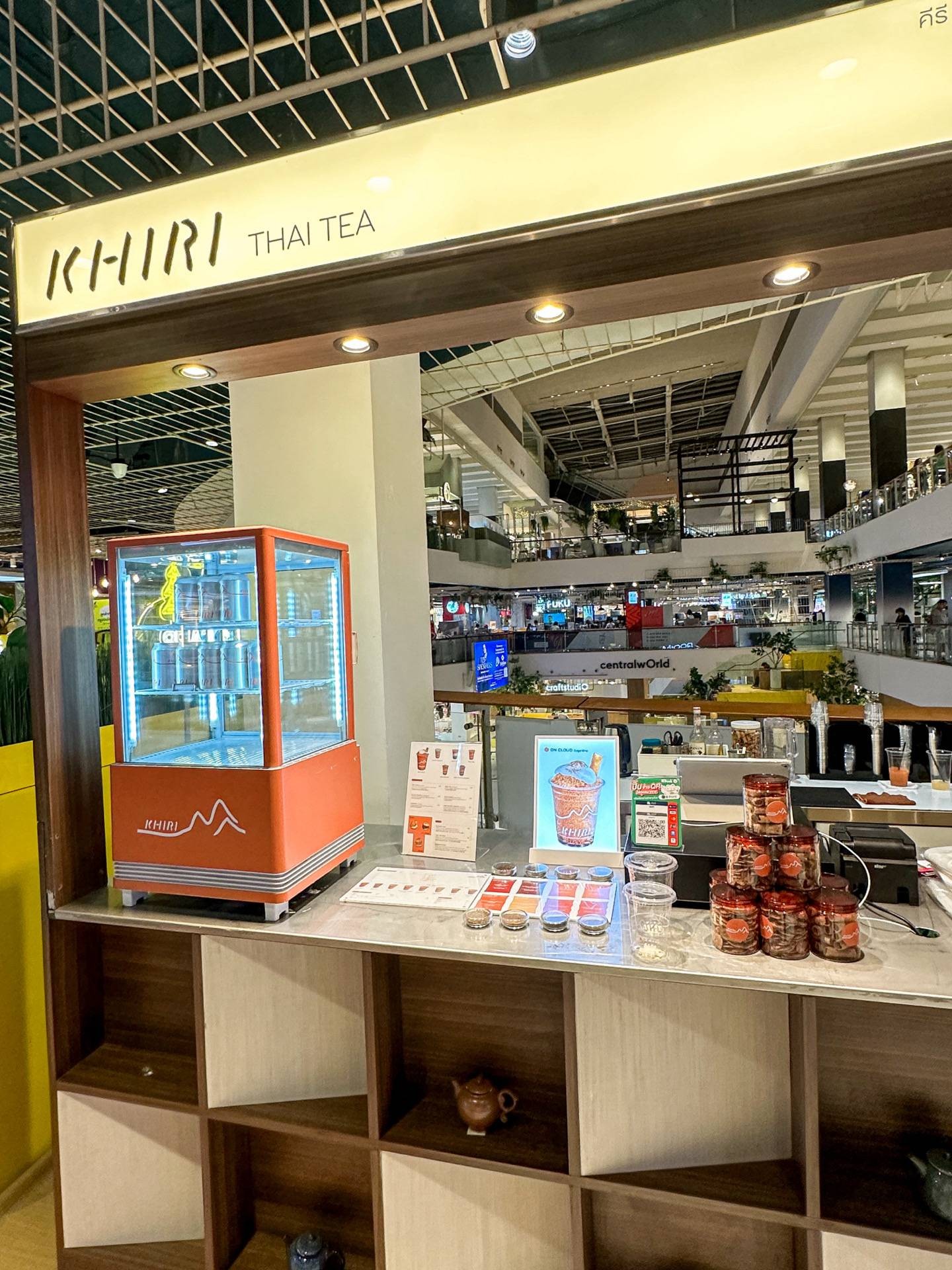 รีวิว Khiri Thai Tea Emquartier (Pop-up) - ชาไทยเลิฟเวอร์ต้องมาลอง!