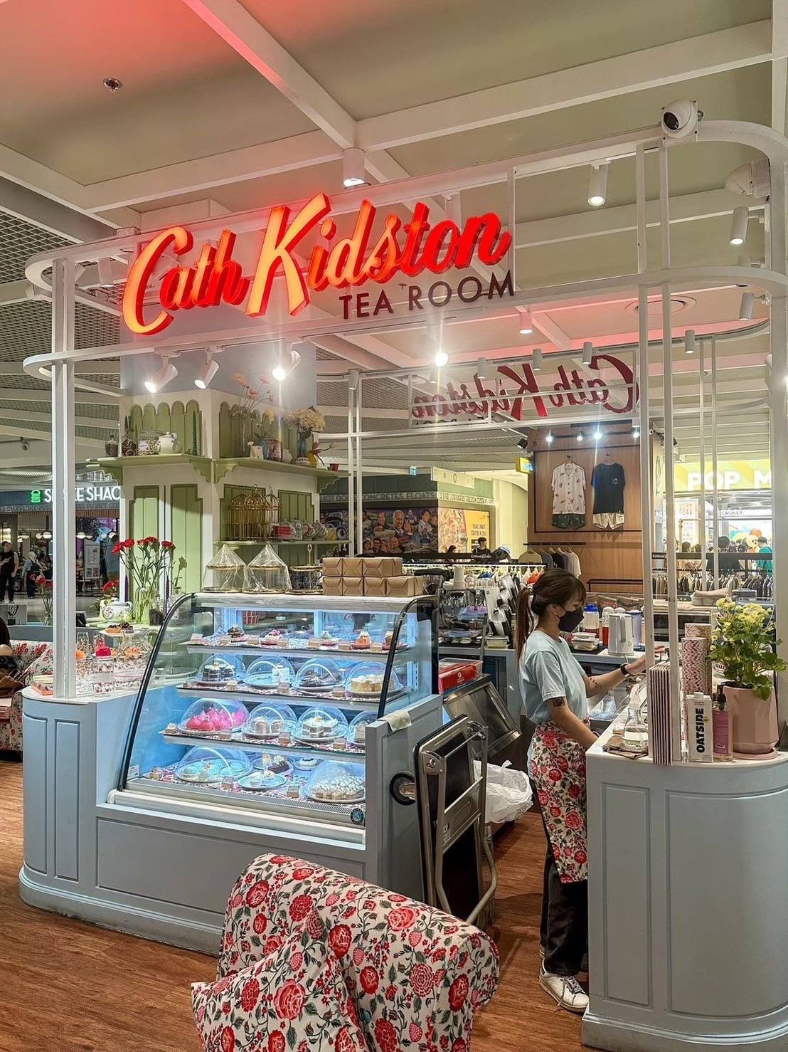 รีวิว Cath Kidston Tea Room เซ็นทรัลเวิลด์ - แวะจิบชา+ขนม ที่Carh Kidston