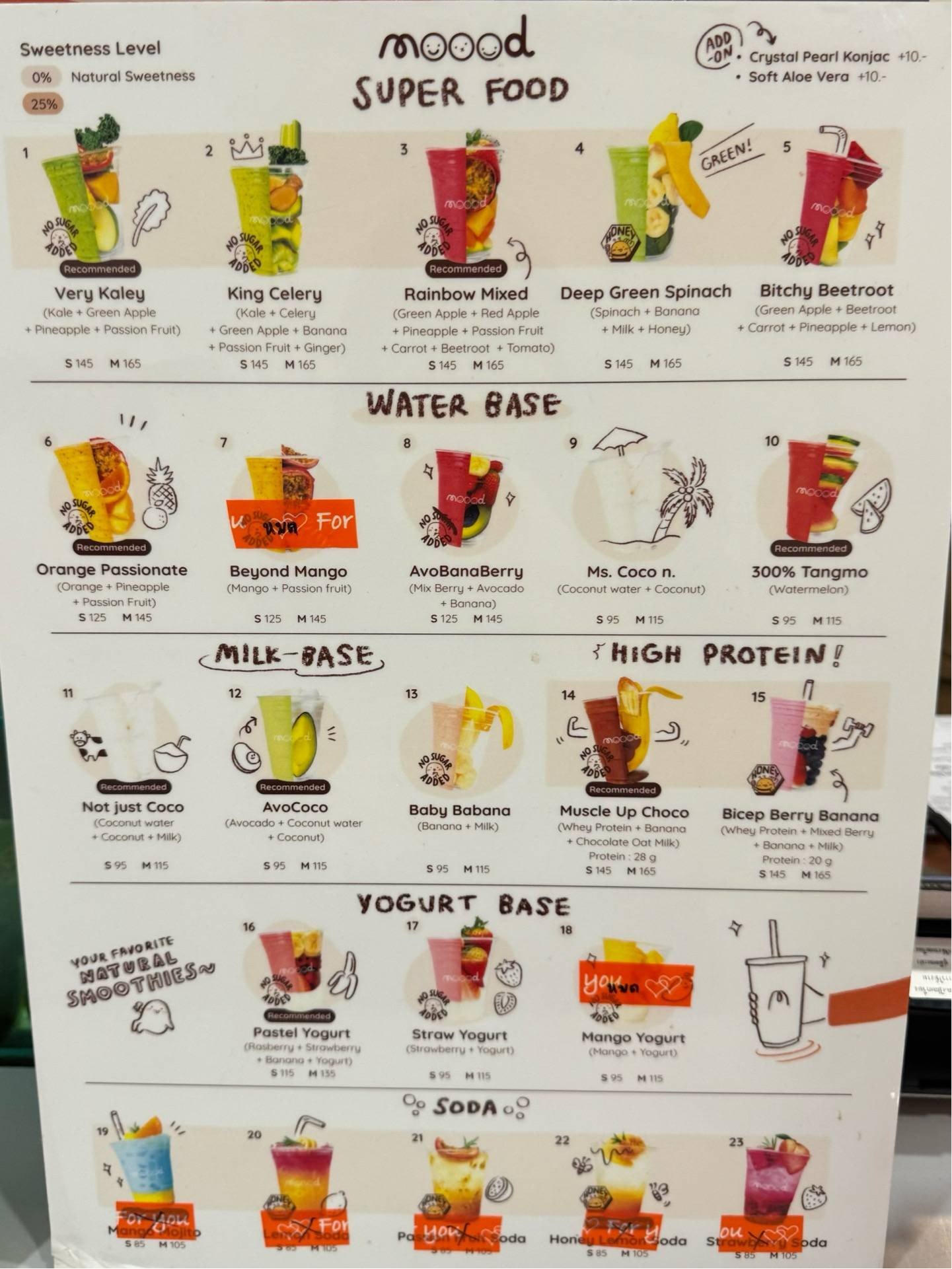 รีวิว Mooood Fresh Bar (มู้ดเฟรชบาร์) บรรทัดทอง - มู้ดเฟรชบาร์ / บรรทัดทอง