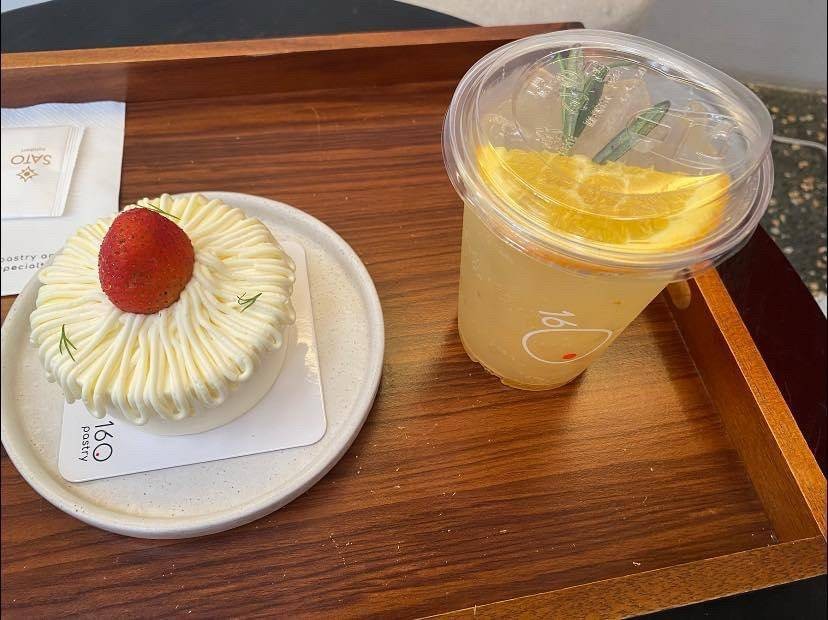 รีวิว 160 pastry&specialty coffee 160 pastry&specialty coffee - ขนมเค้ก ...