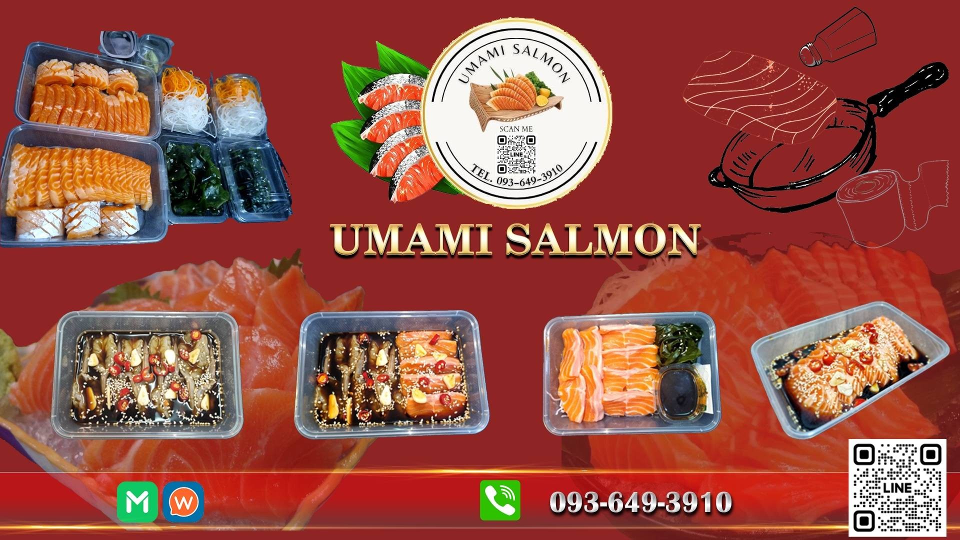 Umami salmon - สั่งอาหารเดลิเวอรี | Wongnai x LINE MAN