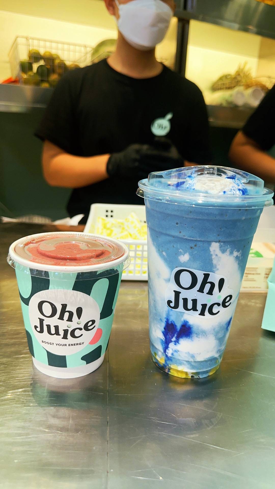 Ocean N Earth ร้าน Oh! Juice - โอ้ จู๊ซ Central World