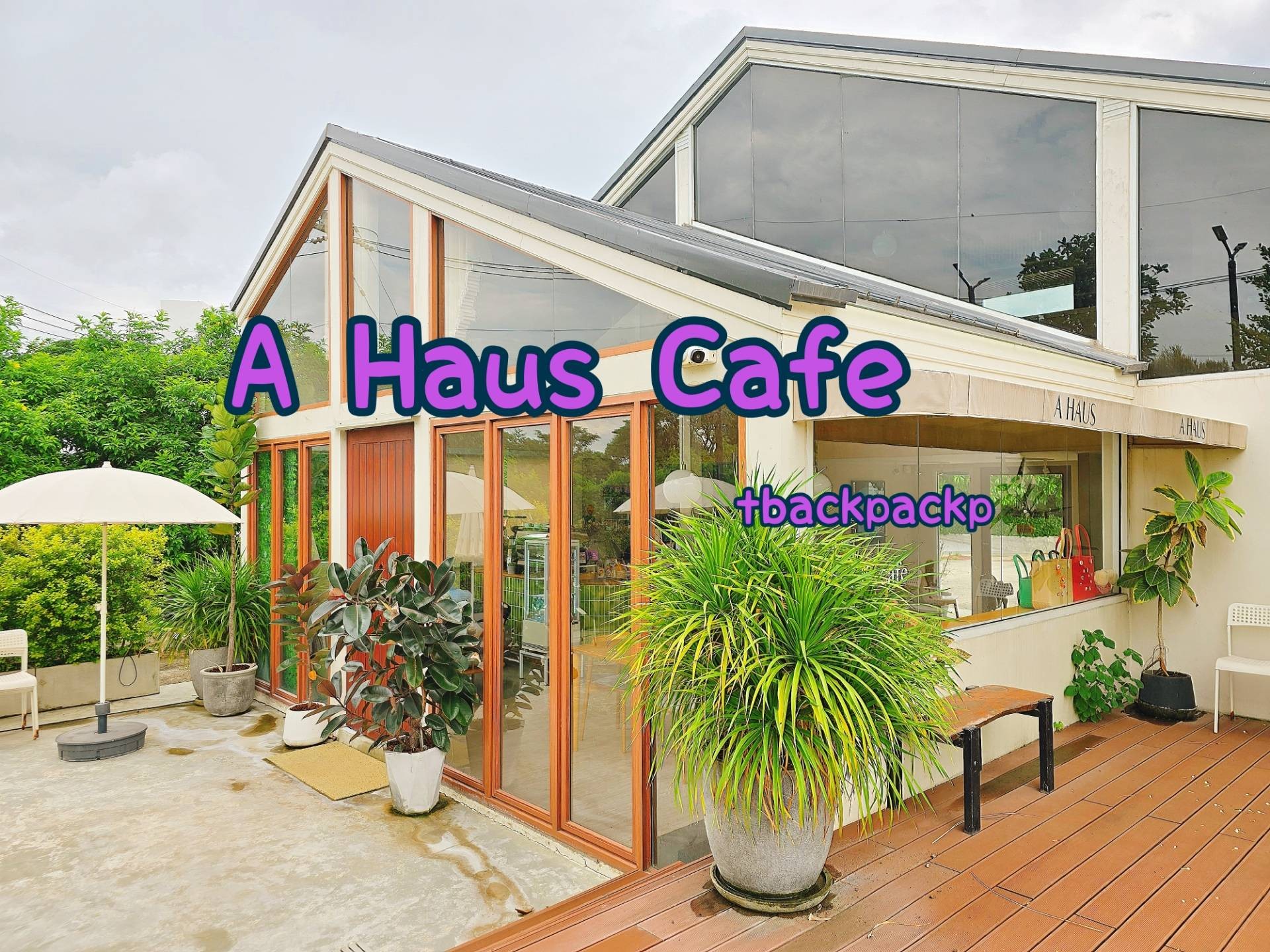 รีวิว A HAUS cafe Buriram - Cafe ตามพี่จอง คัลแลน มาทาน ร้านน่ารัก ...