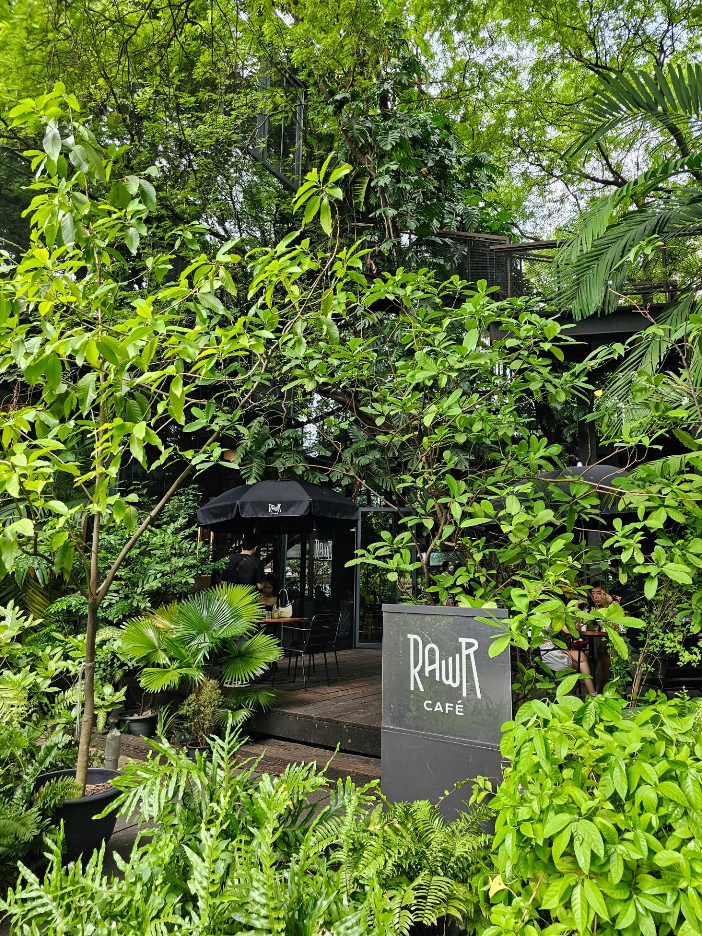 รีวิว RAWR Cafe - คาเฟ่ในสวนป่า