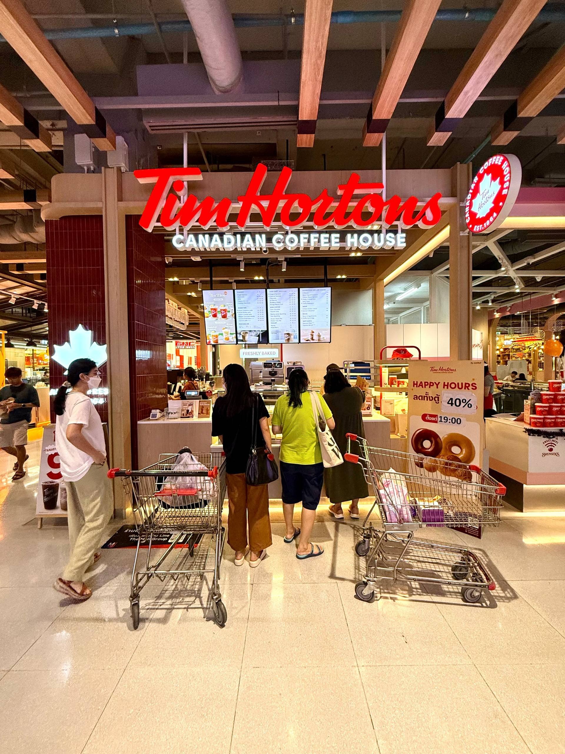 รีวิว Tim Hortons เดอะมอล์งามวงศ์วาน - “ Tim Hortons เดอะมอล์งามวงศ์วาน ...