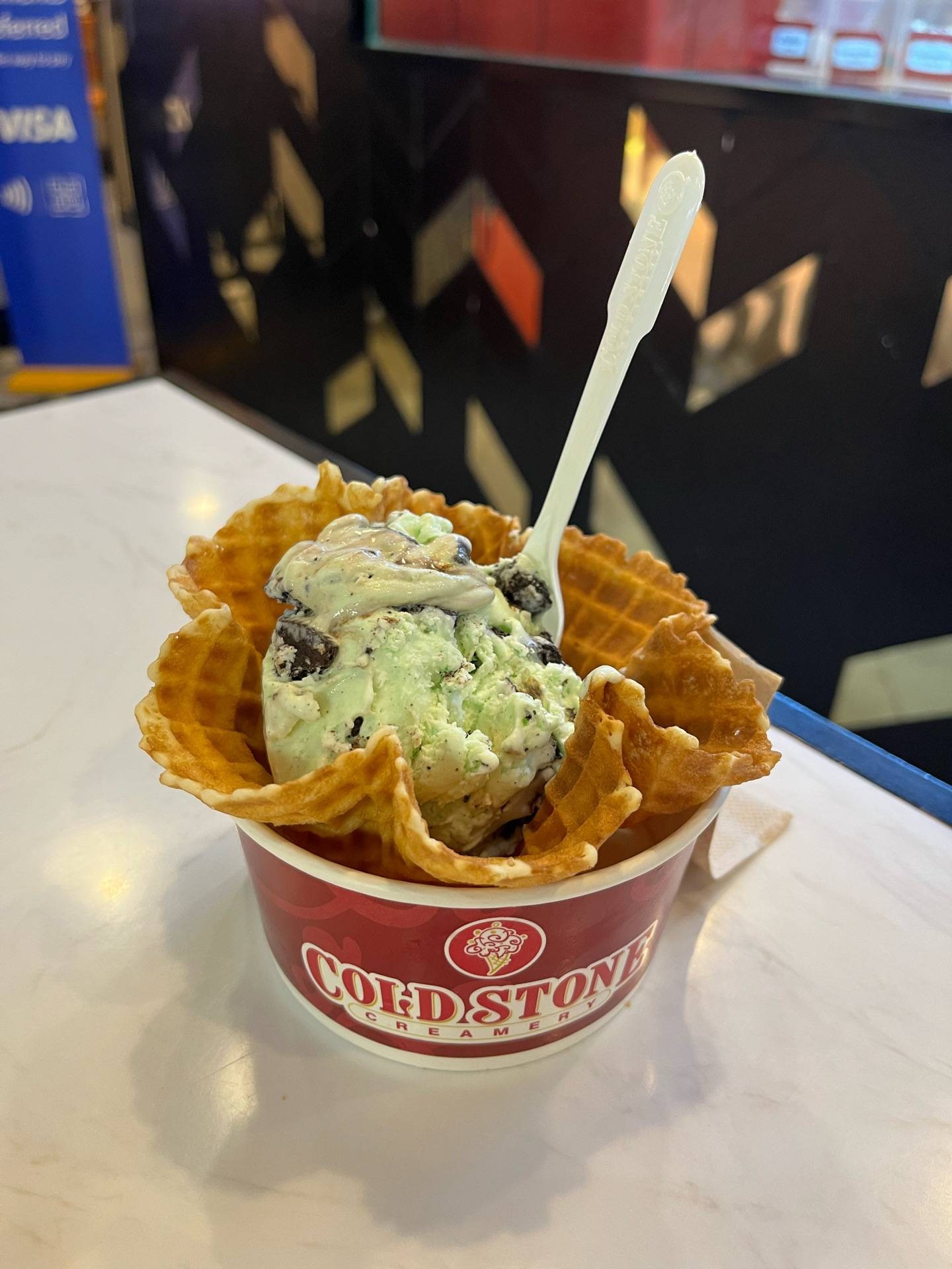 Mint Choc ร้าน Cold Stone Creamery เซ็นทรัลเวิลด์