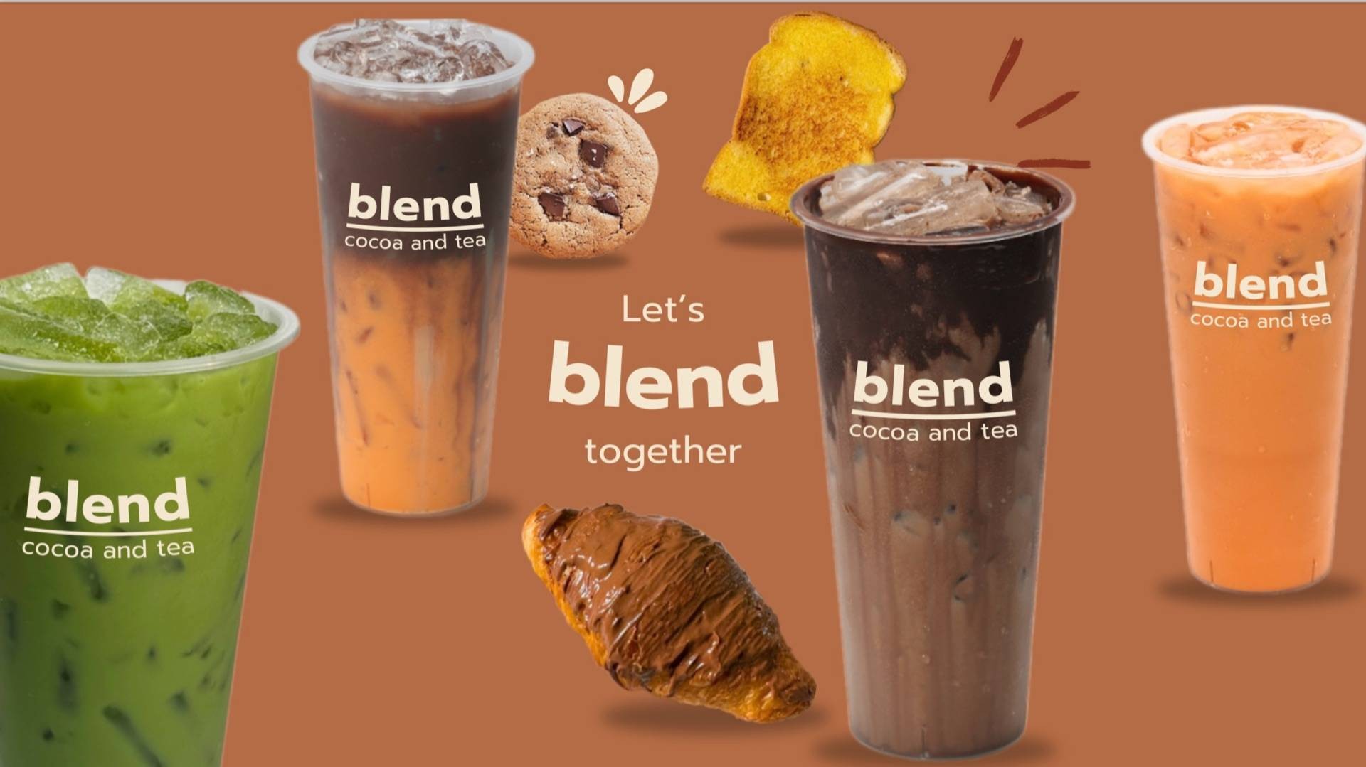 ร้าน Blend cocoa and tea ร้านถ่ายรูปสุริยา1 สี่แยกนางพิม | รีวิวร้านอาหาร