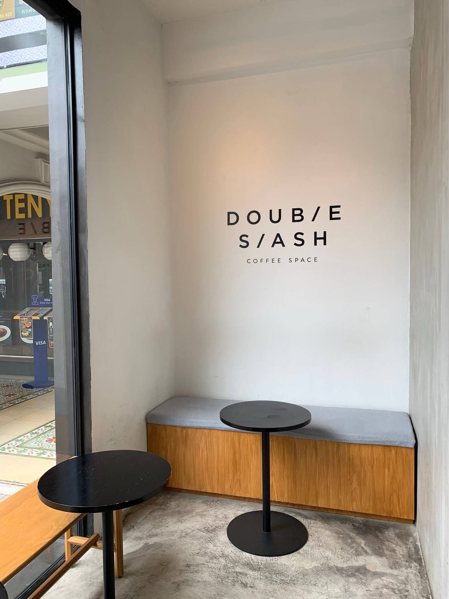 รีวิว DOUBLE SLASH // COFFEE SPACE RAMA 3 - double slash