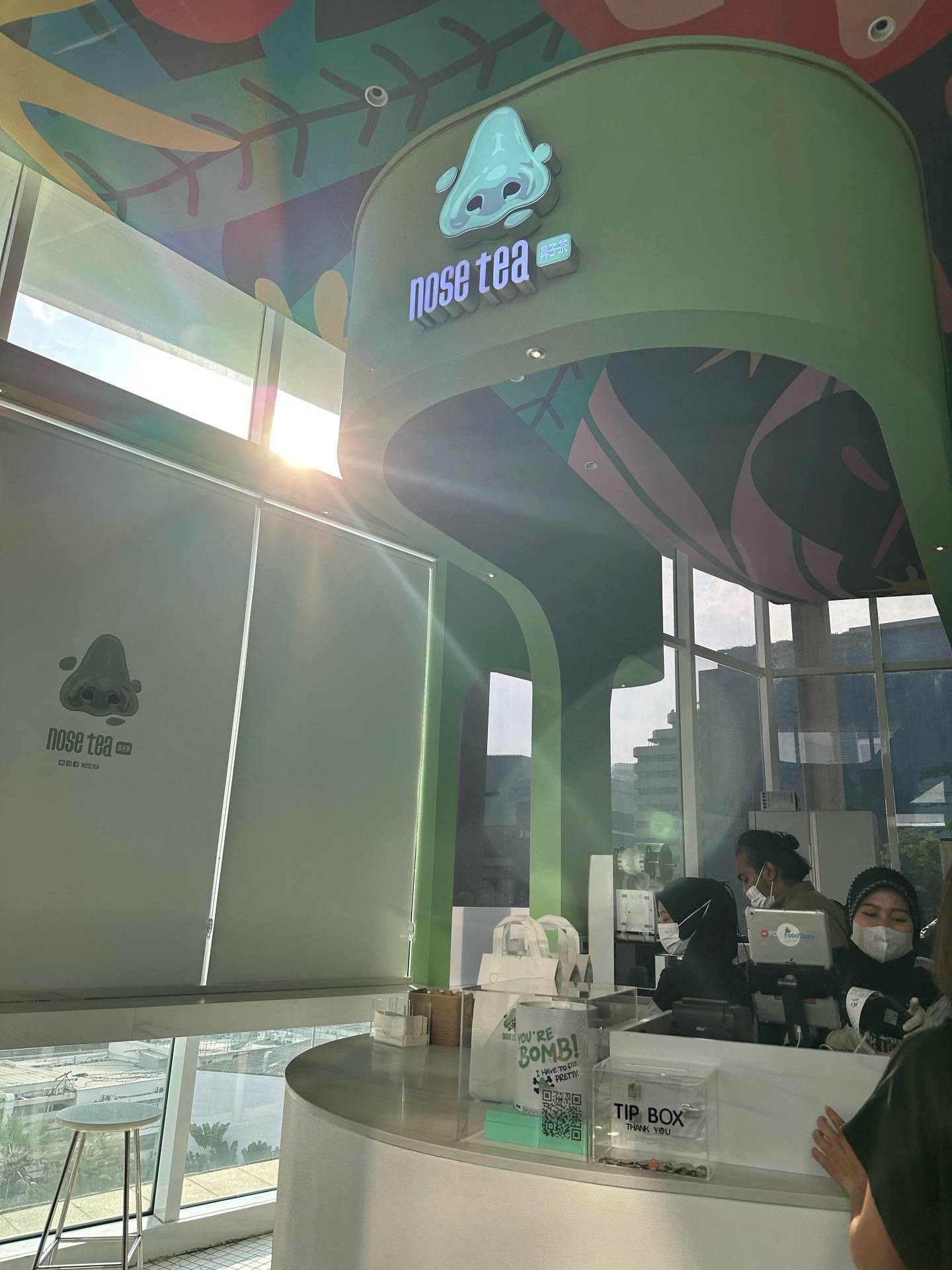 รีวิว Nose tea เอ็มควอเทียร์ (Emquartier) - NOSETEA 👃🏻 ชาจมูกเขียวเจ้า ...