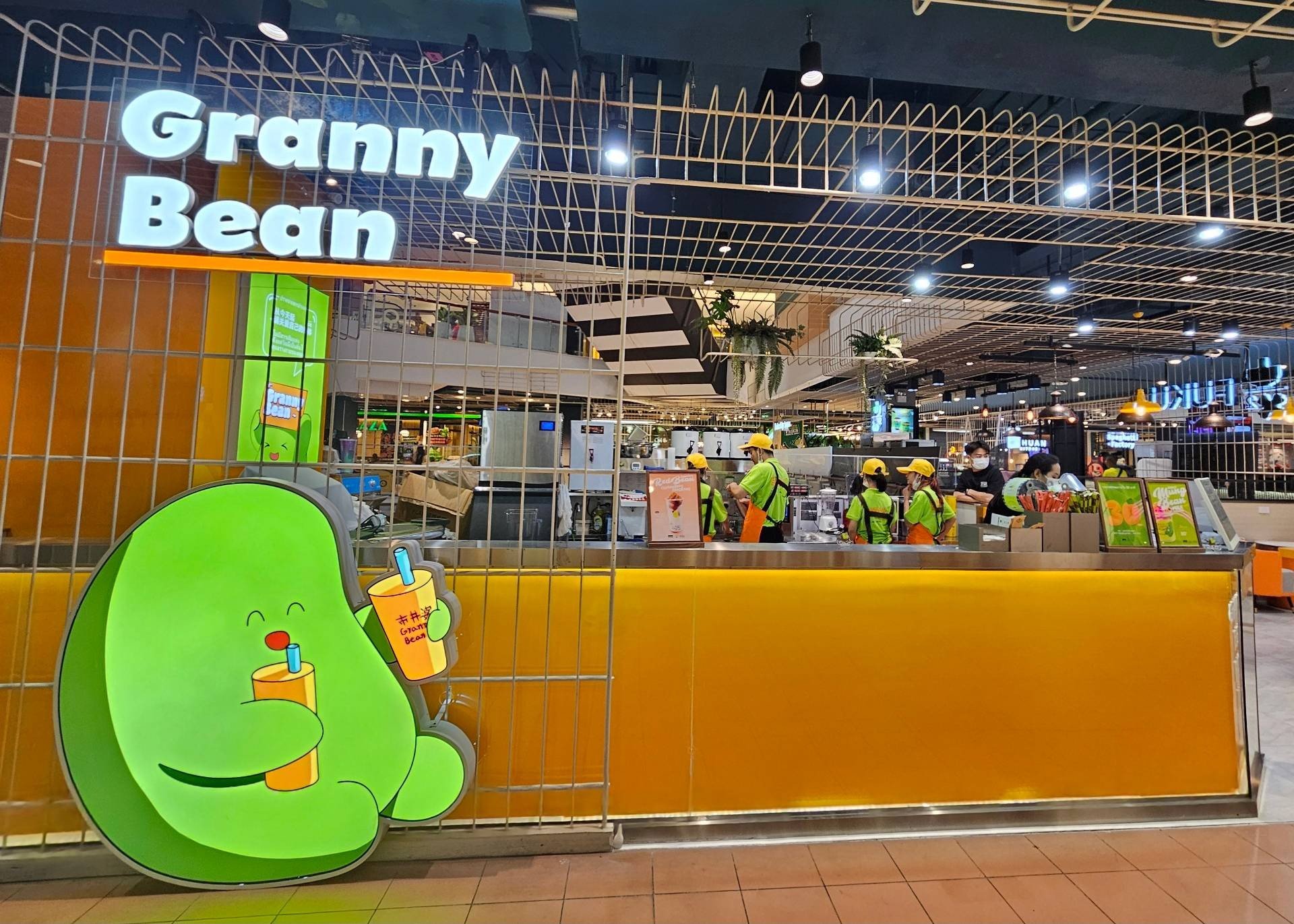 รีวิว Granny Bean CentralWorld - Granny Bean | ร้าน Smoothie ถั่วบดเปิดใหม่ @CentralWorld