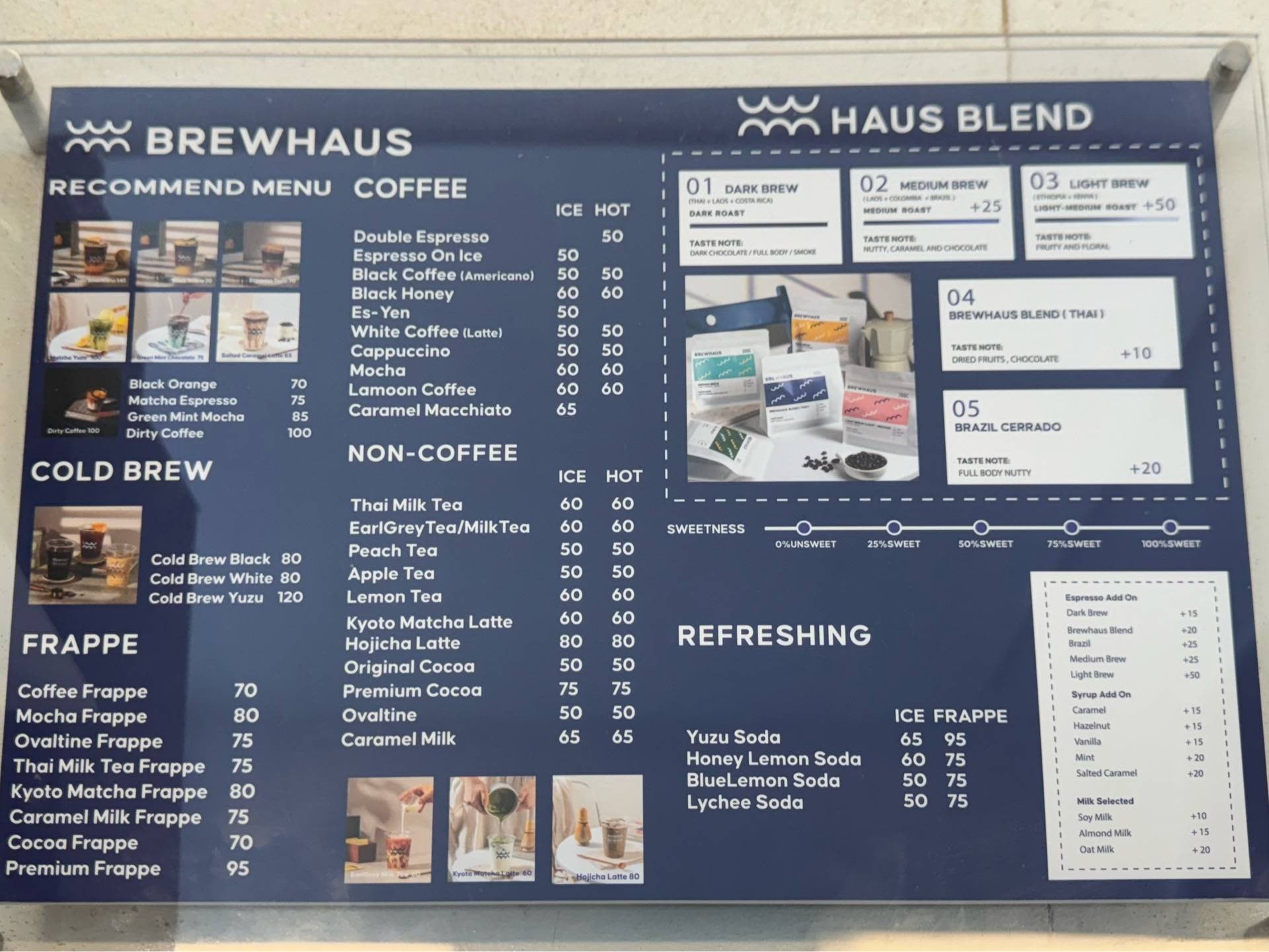รีวิว BREWHAUS Coffee หลังการบินไทย - BREWHAUS🏡🍵