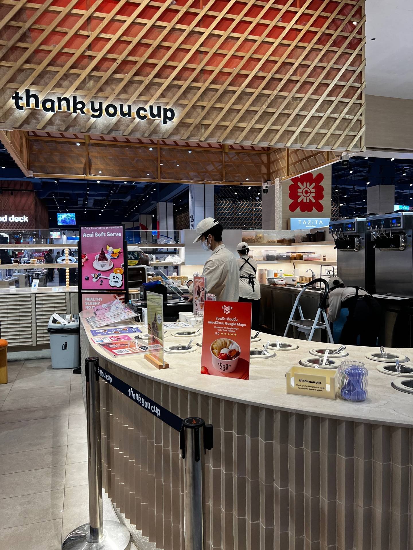 รีวิว Thank you Cup เซ็นทรัลเวิลด์ - Thank you cup "Thankful for HABIBI ...