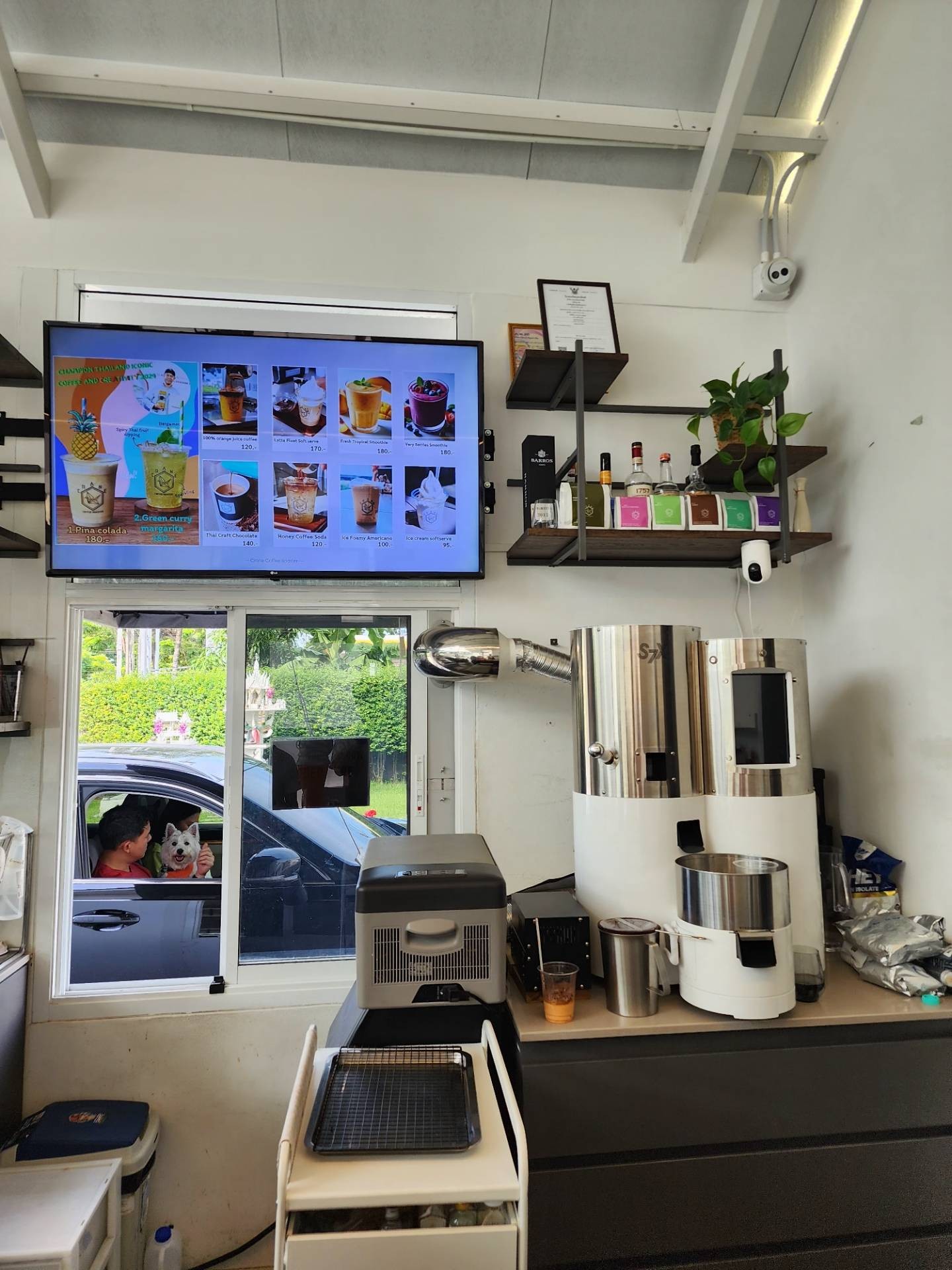 รูป CRANE Coffee roaster CRANE Coffee roaster