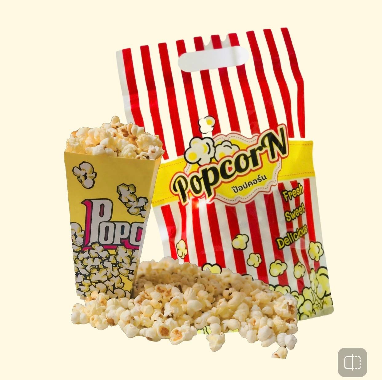 ร้าน ป๊อปคอร์น DD.Popcorn | รีวิวร้านอาหาร