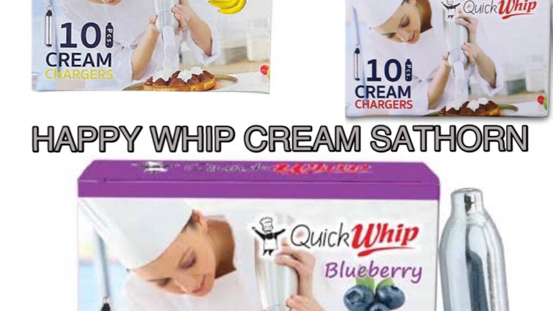 Happy Whip cream สาทร - สั่งอาหารเดลิเวอรี | Wongnai x LINE MAN