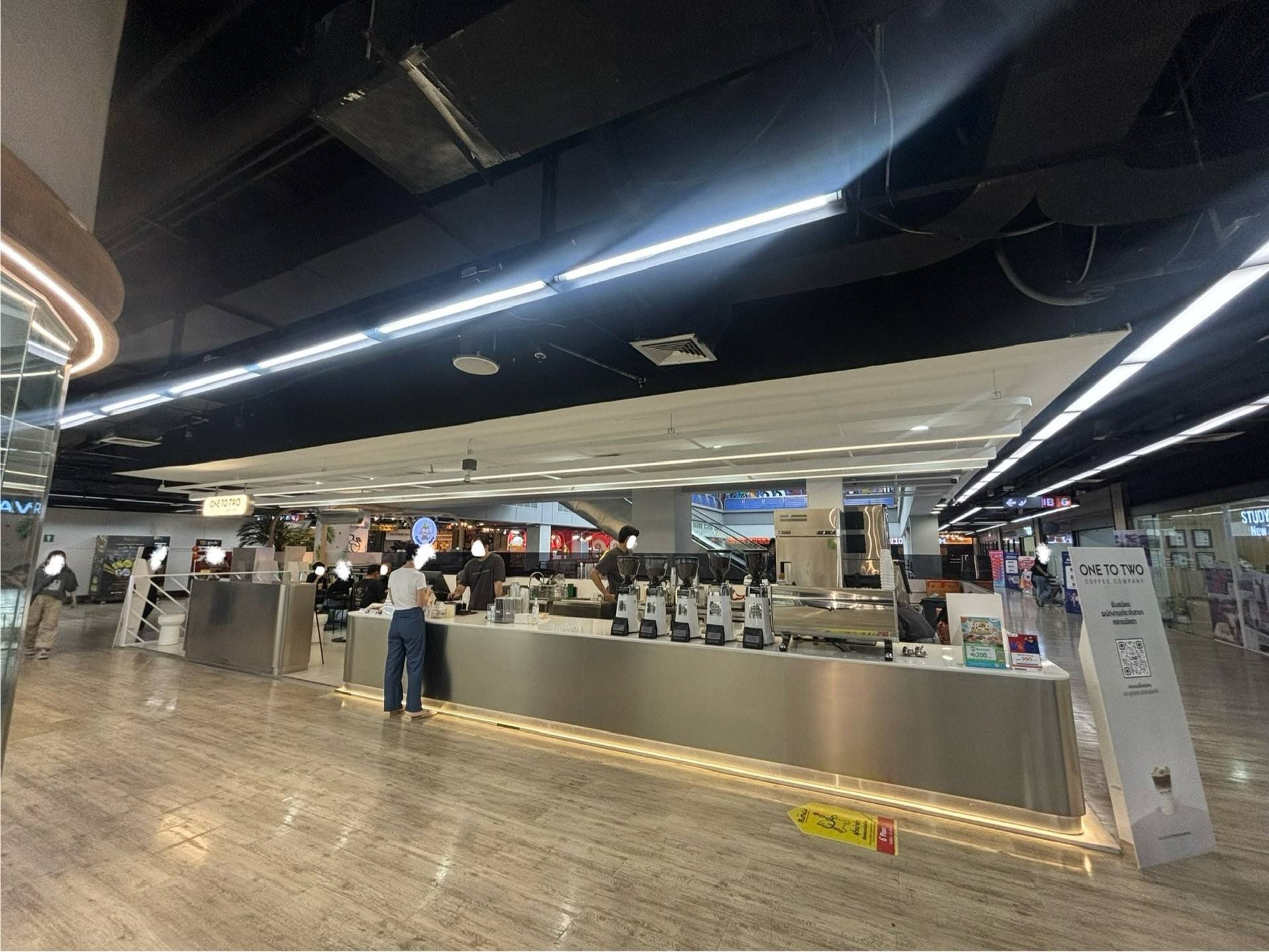 รีวิว 1:2 coffee (1:2 คอฟฟี่) MBK มาบุญครอง - One to Two Coffee Company ...