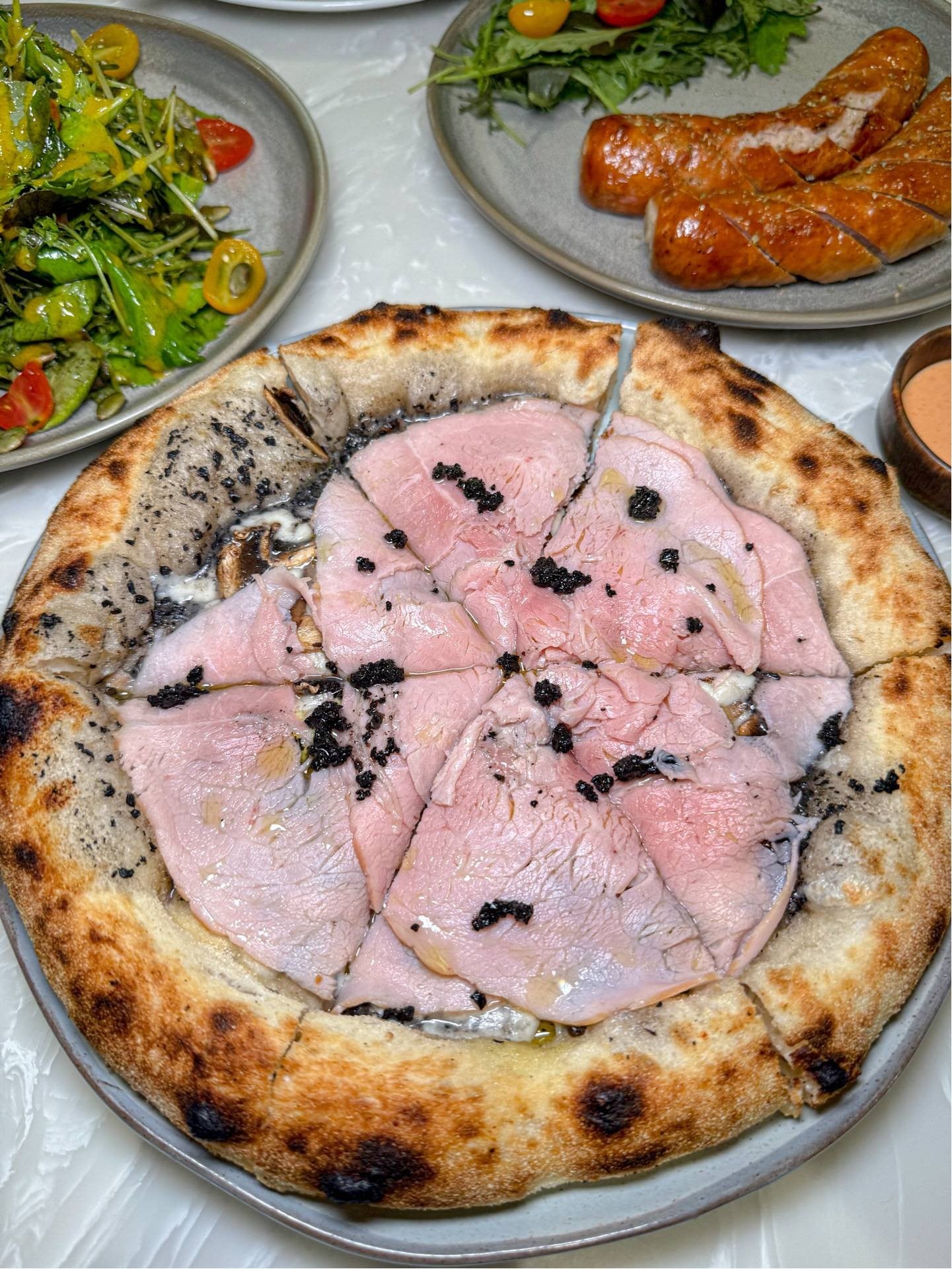 รีวิว Ronin Pizza พญาไท - พิซซ่าแป้งสด