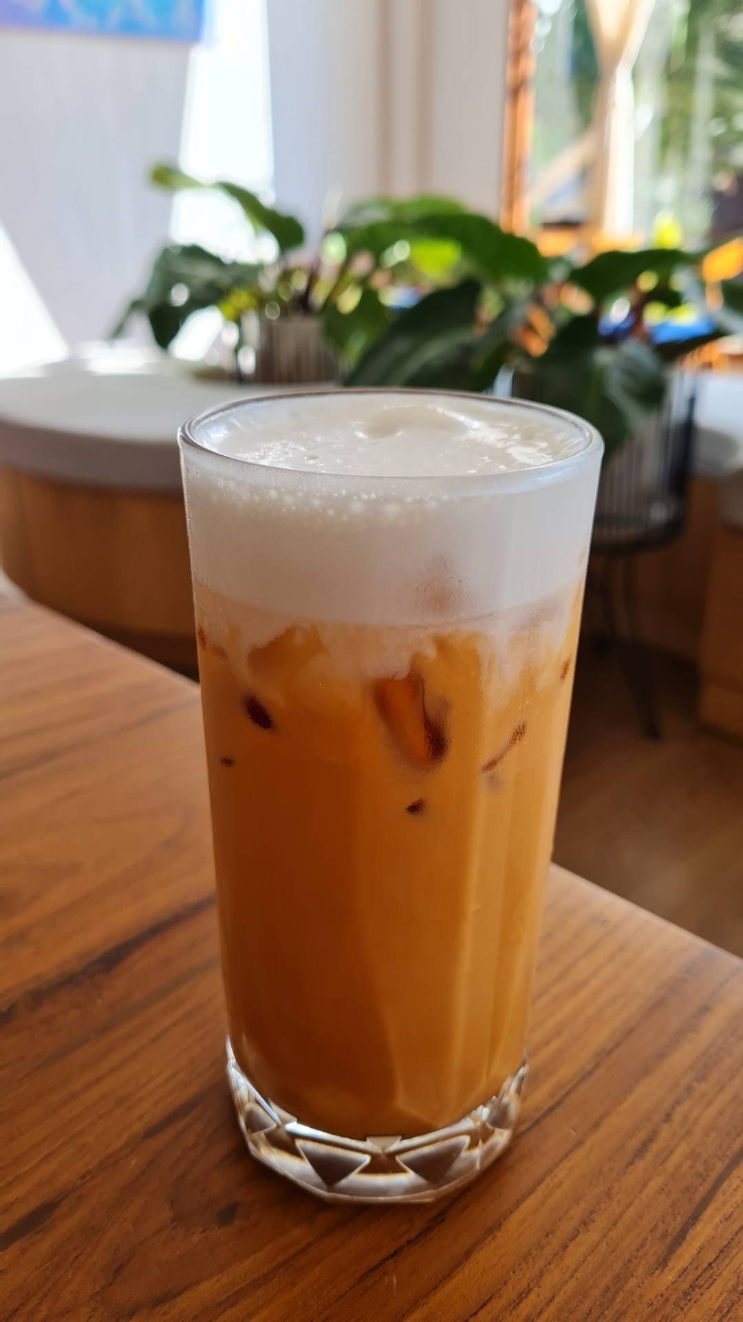 Iced Thai Tea ร้าน STORIES PING RIVER