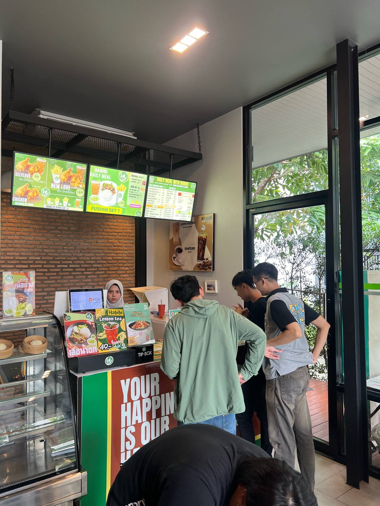ร้าน Habibi Halal ฮาบีบี ฮาลาล ไก่ทอด fried chicken ฮาบีบี ฮาลาล ไก่ทอด เหม่งจ๋าย | รีวิวร้านอาหาร