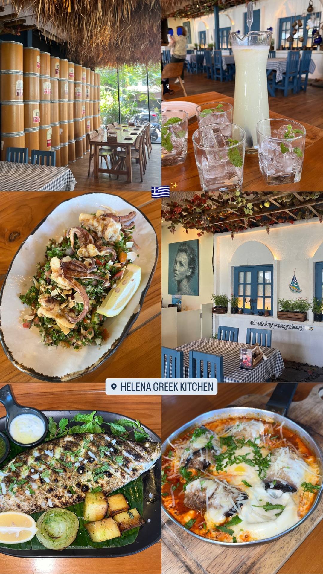 รีวิว Helena Greek kitchen Sukhumvit51 - Helena Greek Kitchen 🇬🇷🐟🍳 ...