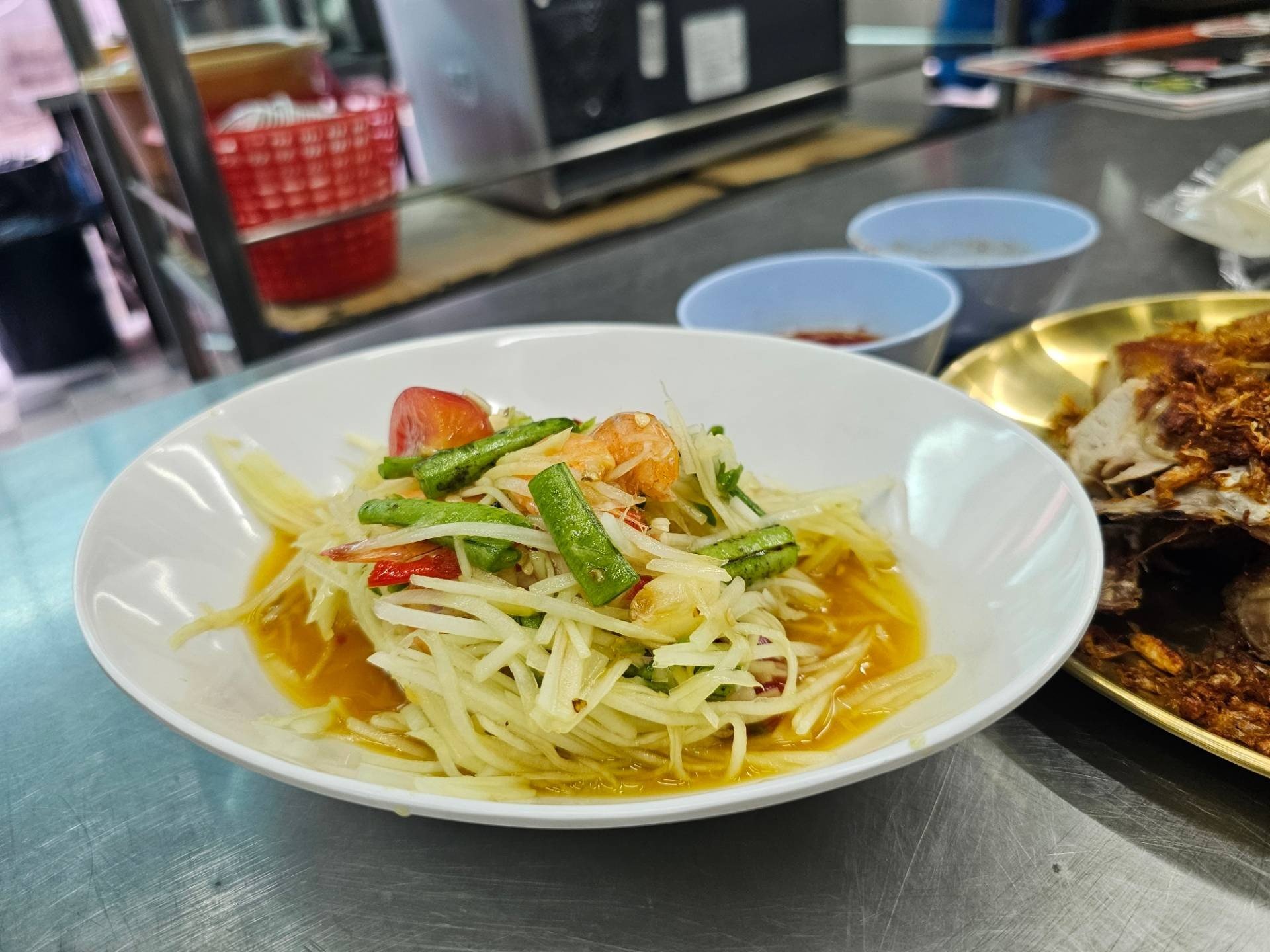 รูป ไก่ทอดเจ๊กี ส้มตำโปโล ซอย โปโล