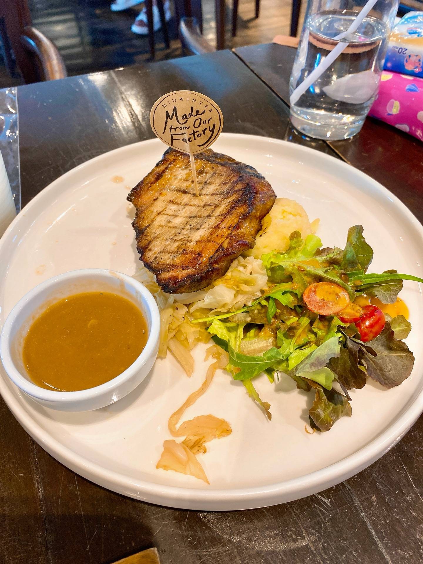Smoked Pork Loin ร้าน Midwinter Green