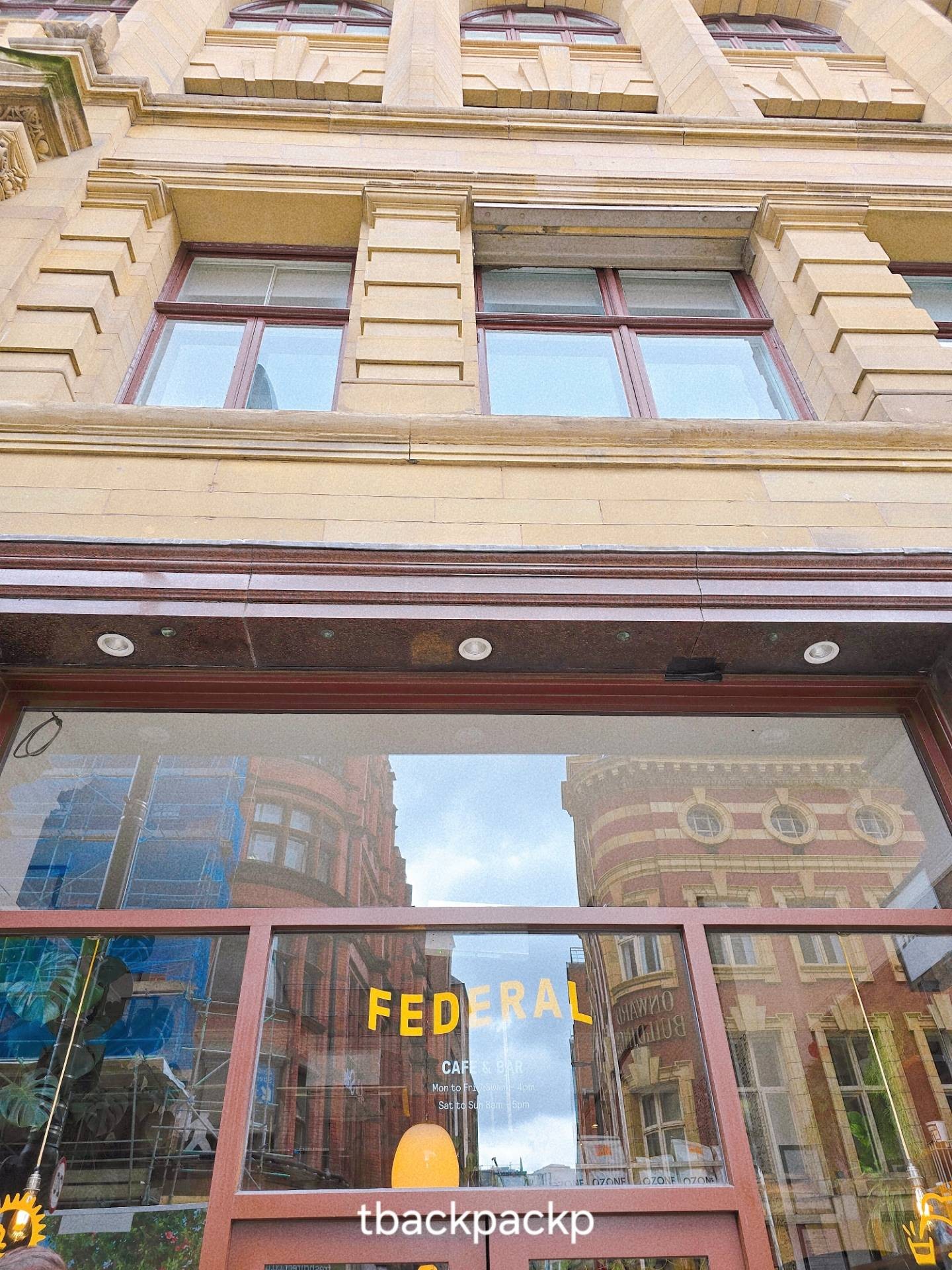 รีวิว Federal Cafe&bar Deansgate - มื้อเช้า มื้อแรกที่ Manchester ประทับใจ