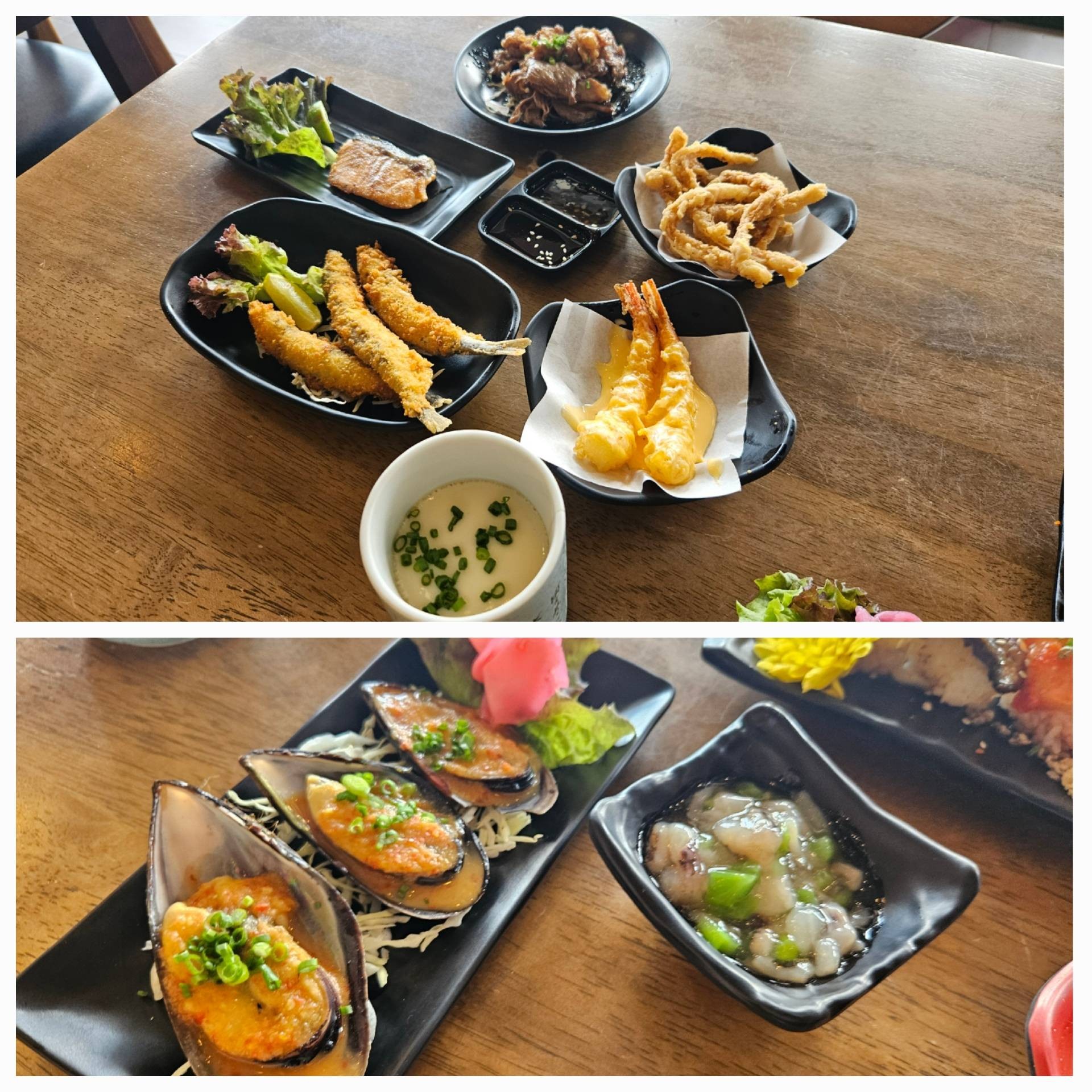 ปลาไข่ทอด • ของทอดดีหมด ร้าน Nari Buffet & Japanese Restaurant