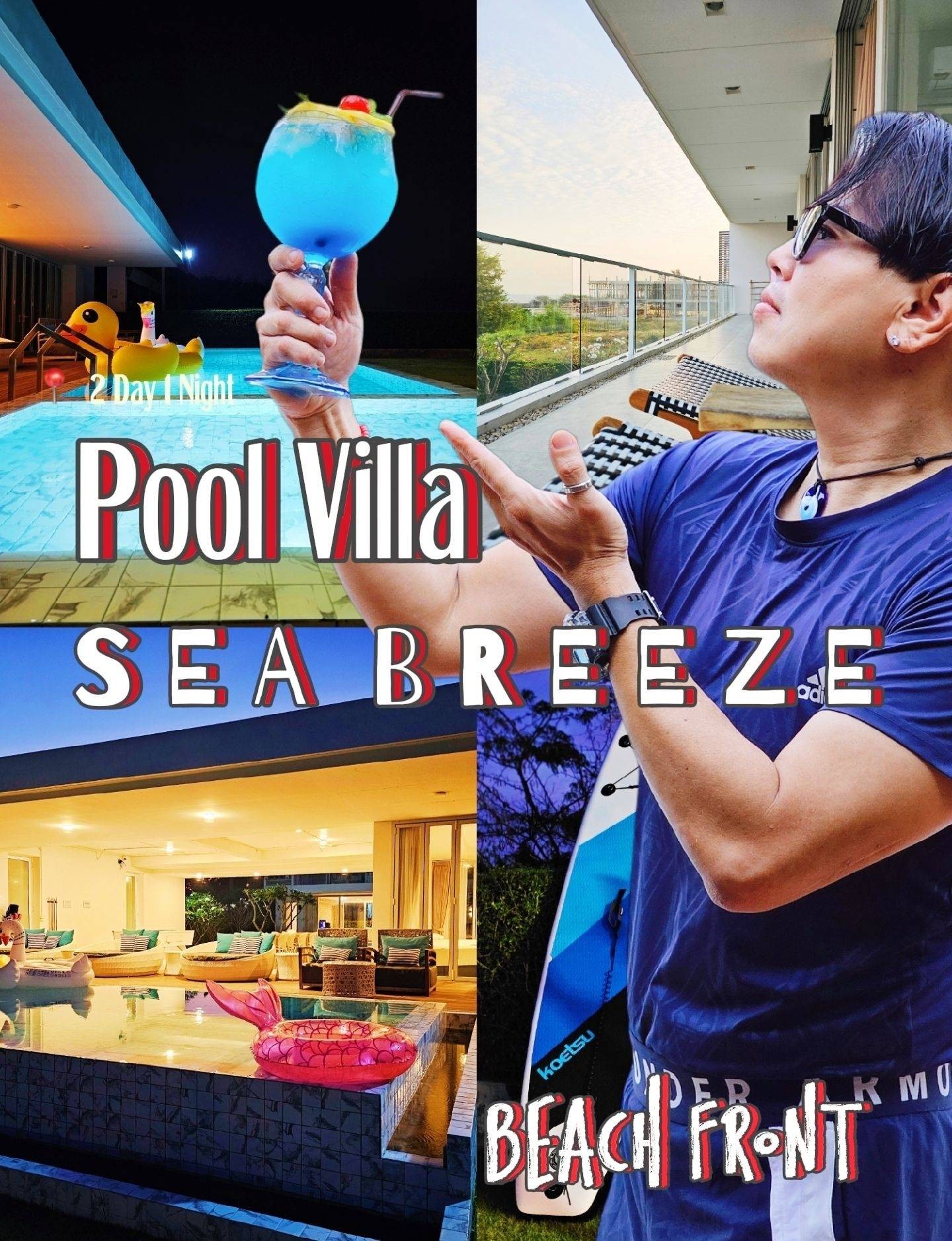 รีวิว Sea Breeze Pool Villa | Beach Front ปึกเตียน - Landmark Pool ...