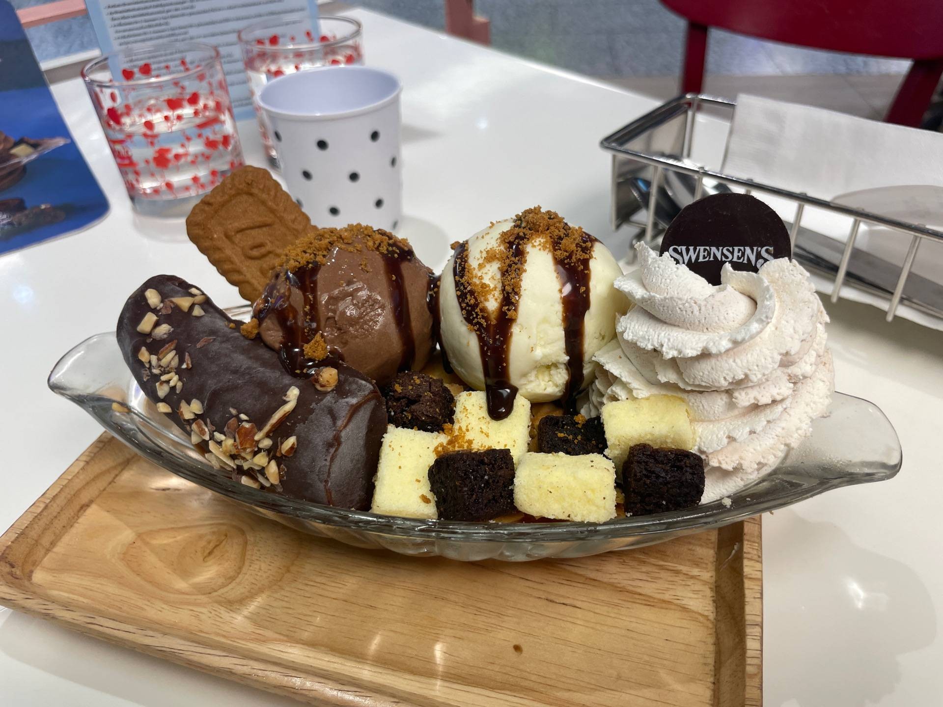 รีวิว Swensen's CENTRAL LADPRAO FLOOR G - Nutella Festi-Wow Sundae Boat