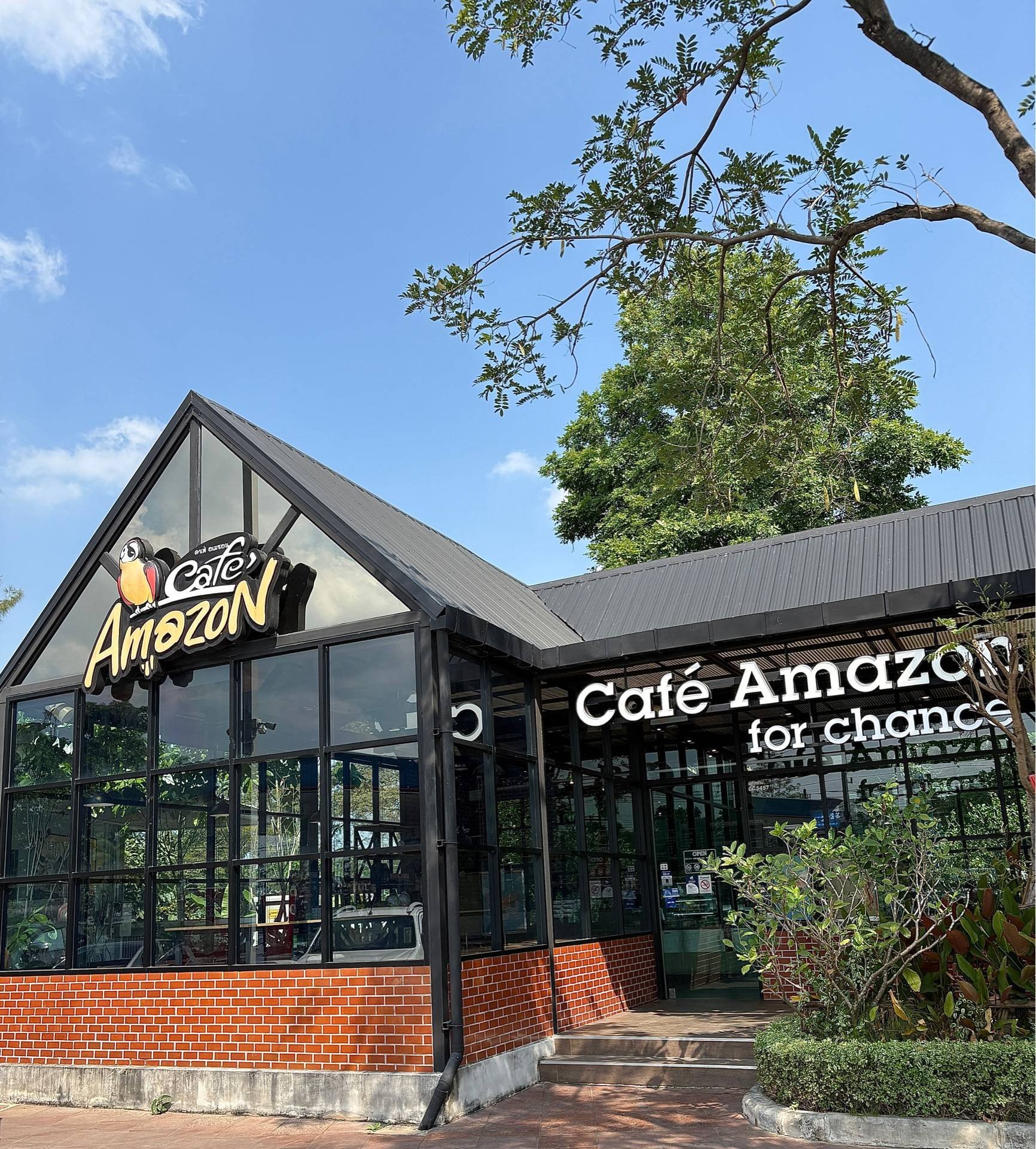 รีวิว Cafe’ Amazon ปตท.กองบิน 41 สนามบินนานาชาติเชียงใหม่ - รสชาติระดับ ...