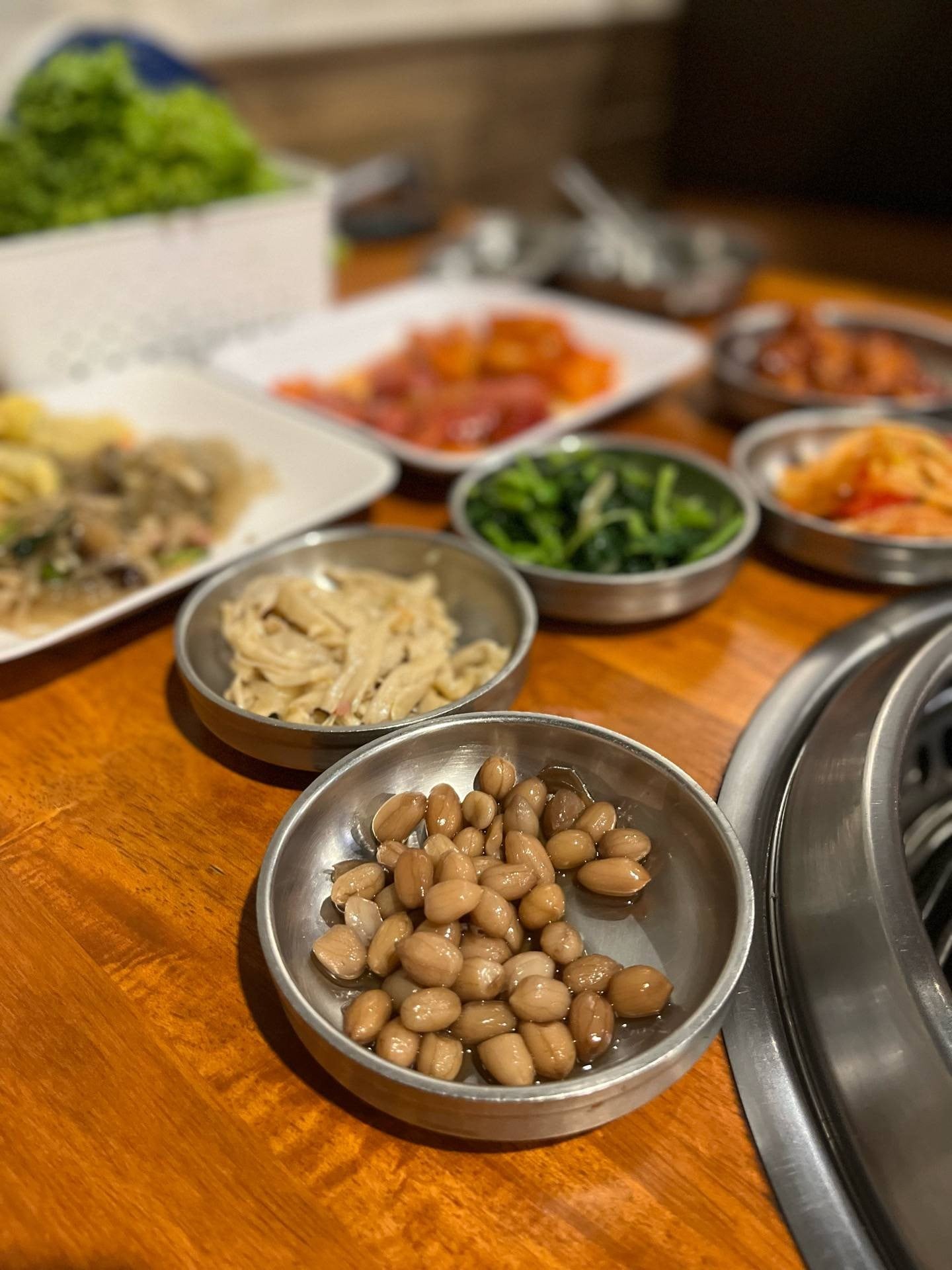 เครื่องเคียง ร้าน Kwang Han Roo