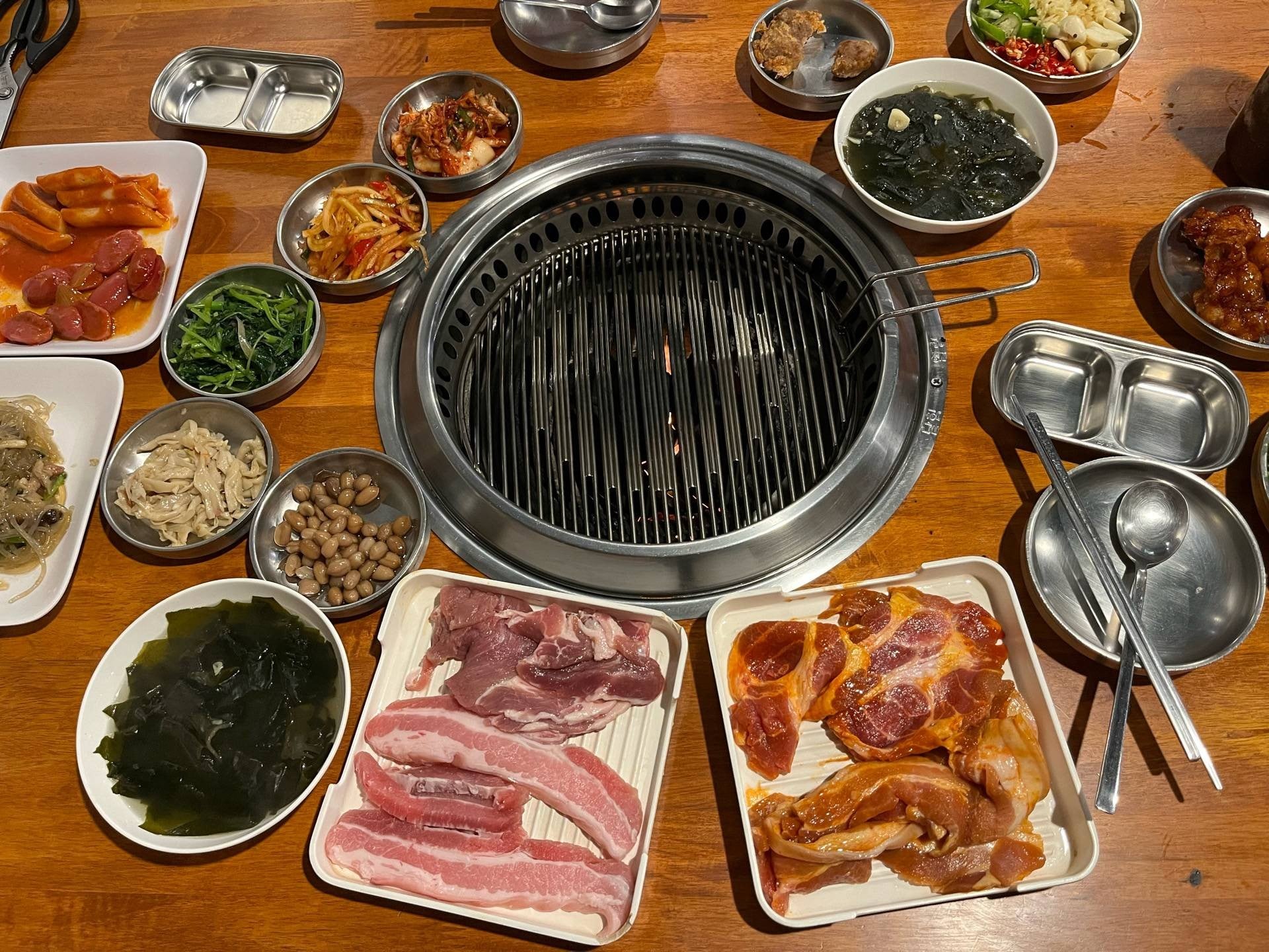 หมูสามชั้น ร้าน Kwang Han Roo