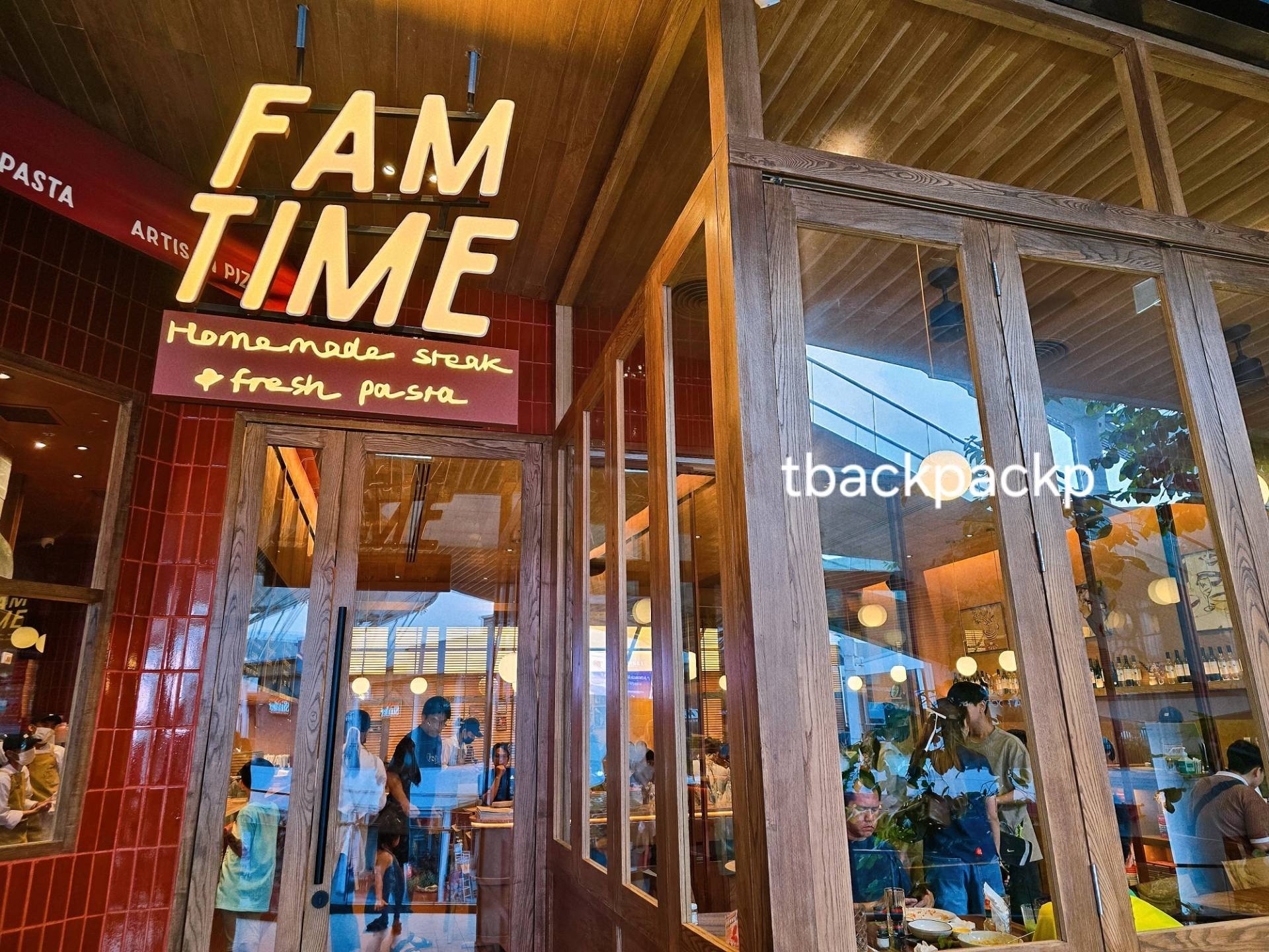 รีวิว Fam Time Mega Bangna - 🍕ร้าน Homemade สเต็ก พิซซ่า พาสต้า เมนูที่ ...