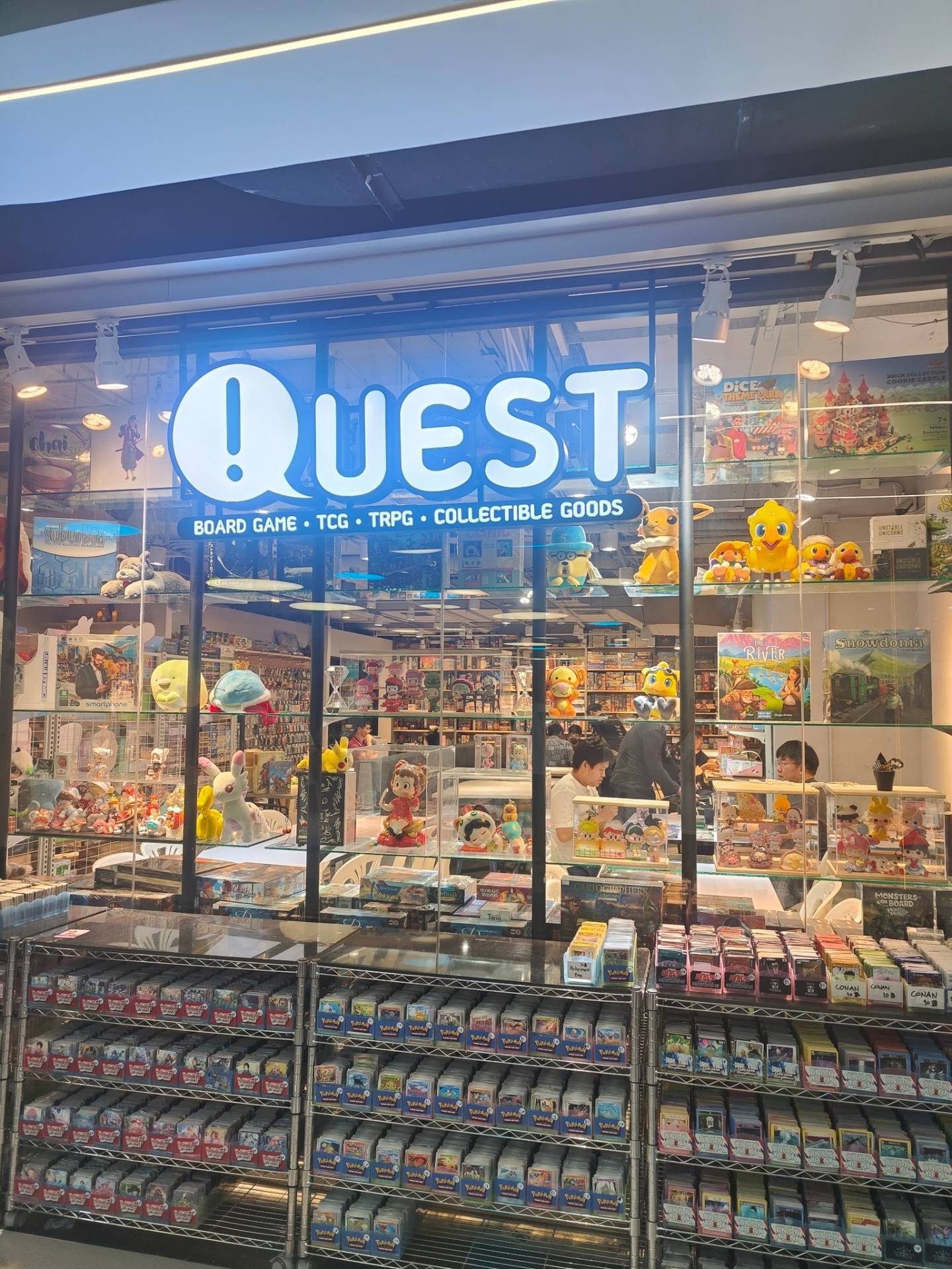 รีวิว Quest Boardgame cafe - Quest Boardgame Cafe ร้านบอร์ดเกมที่ตั้งอยู่บนชั้น 7 ของ MBK