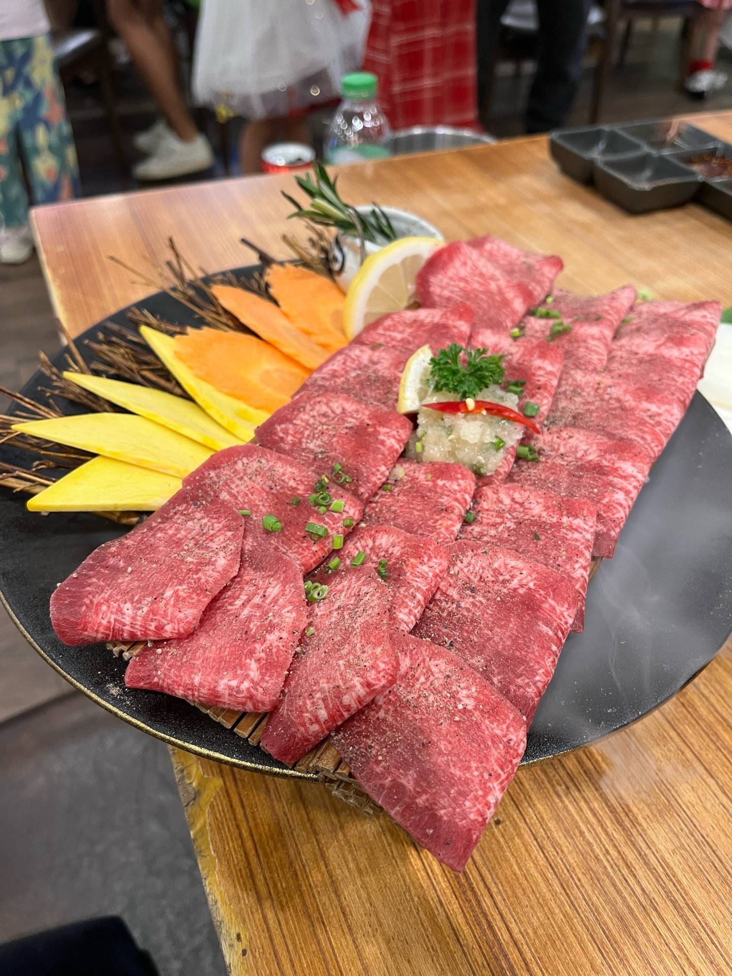 ลิ้นวัว ร้าน เนื้อล้วนล้วน Grand Yakiniku วัชรพล